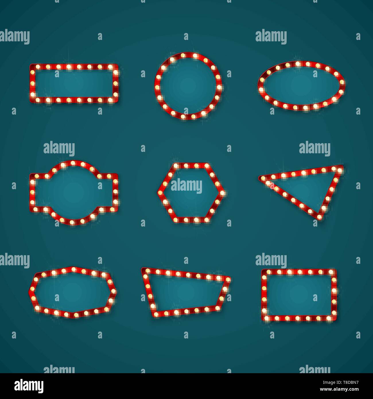 Vintage advertising signs Stock Vector Images - Alamy