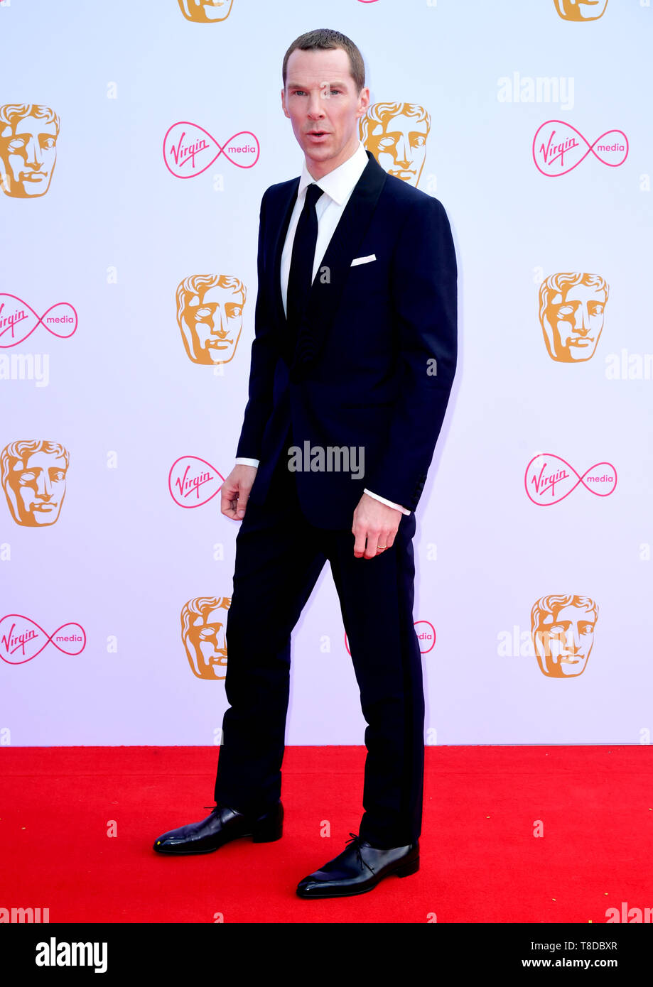 Benedict Cumberbatch attending the Virgin Media BAFTA TV awards, held ...