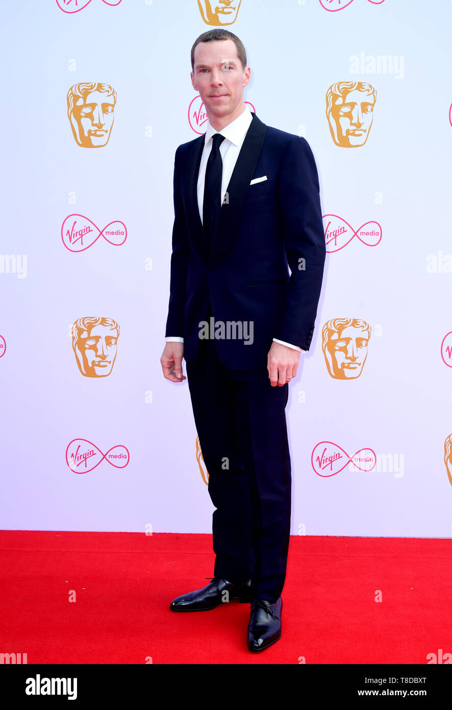 Benedict Cumberbatch attending the Virgin Media BAFTA TV awards, held ...