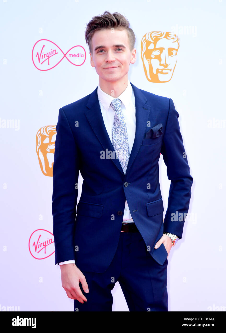 Joe Sugg attending the Virgin Media BAFTA TV awards, held at the Royal ...
