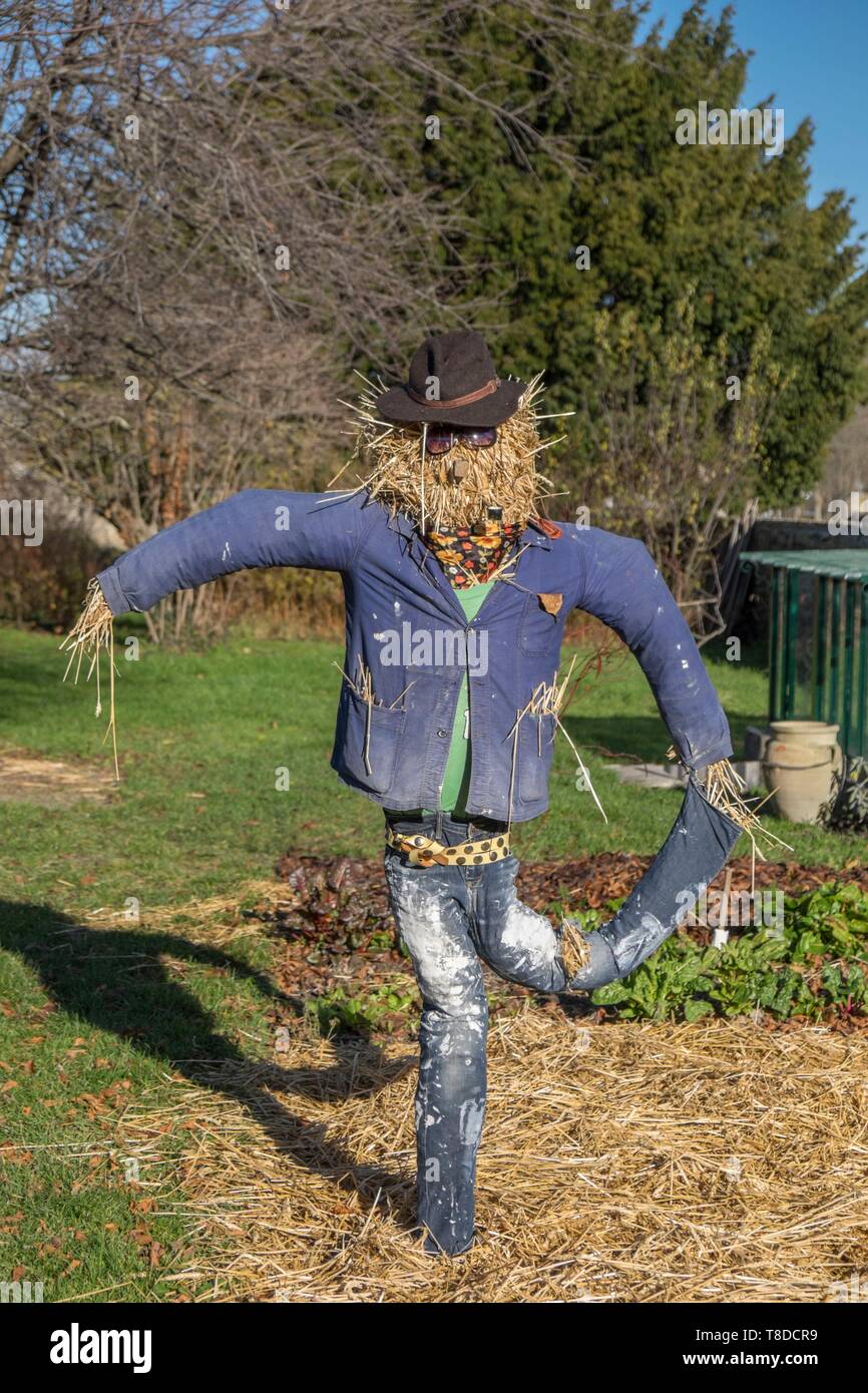 Human scarecrow hi-res stock photography and images - Alamy