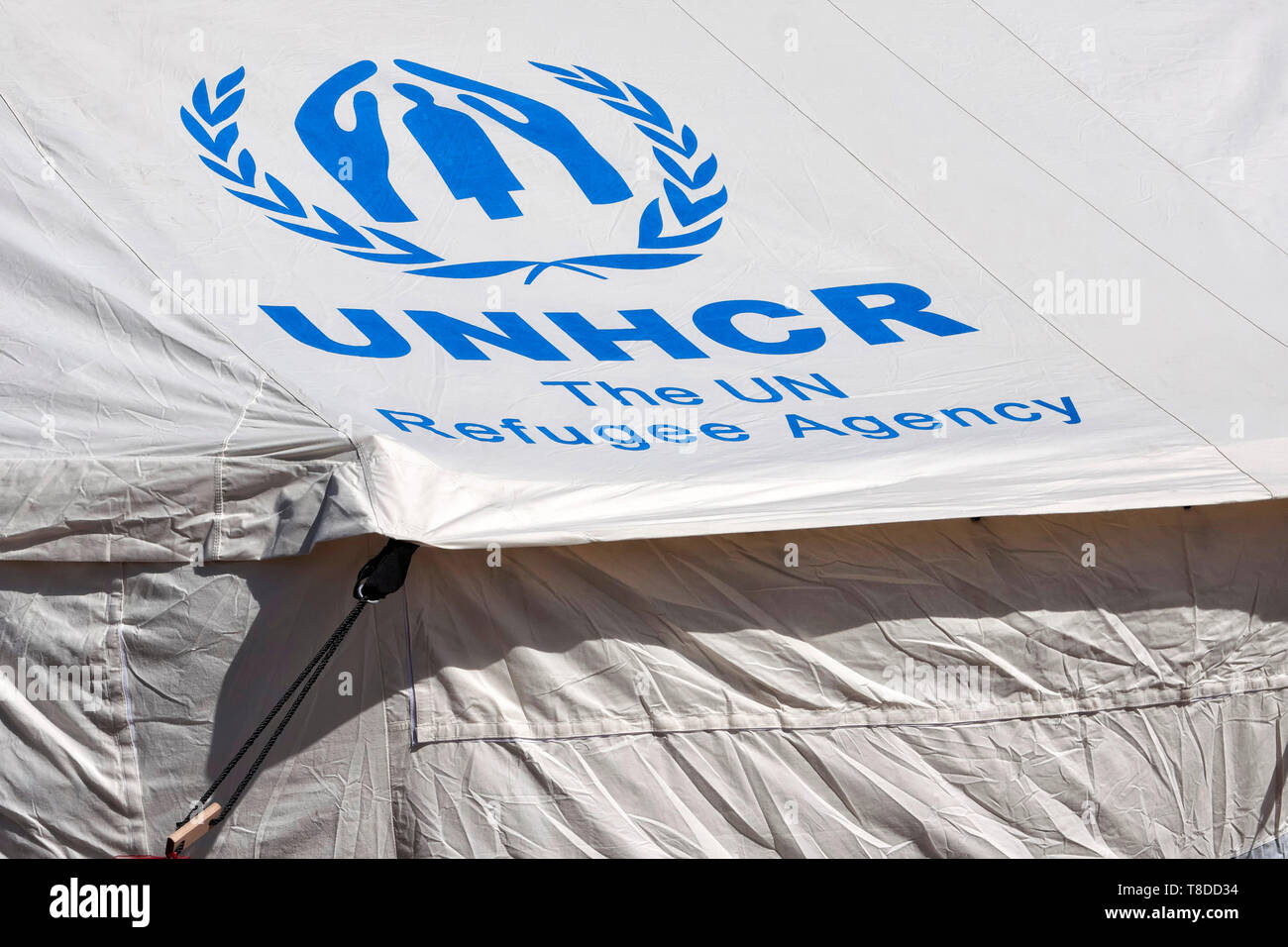 United nations refugee camps hi-res stock photography and images - Alamy