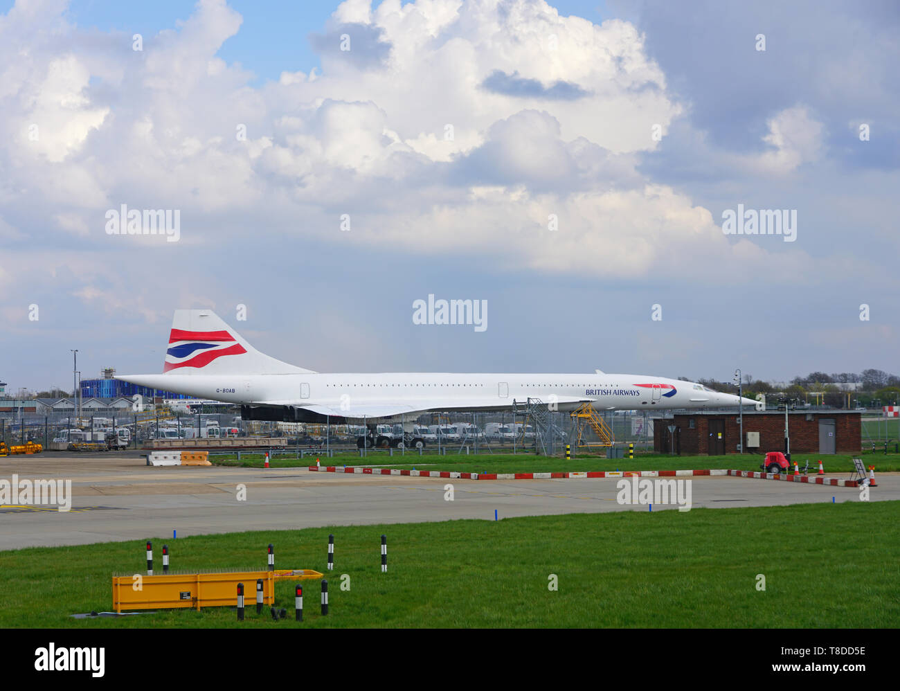 Concorde flight british airways hi-res stock photography and images - Alamy
