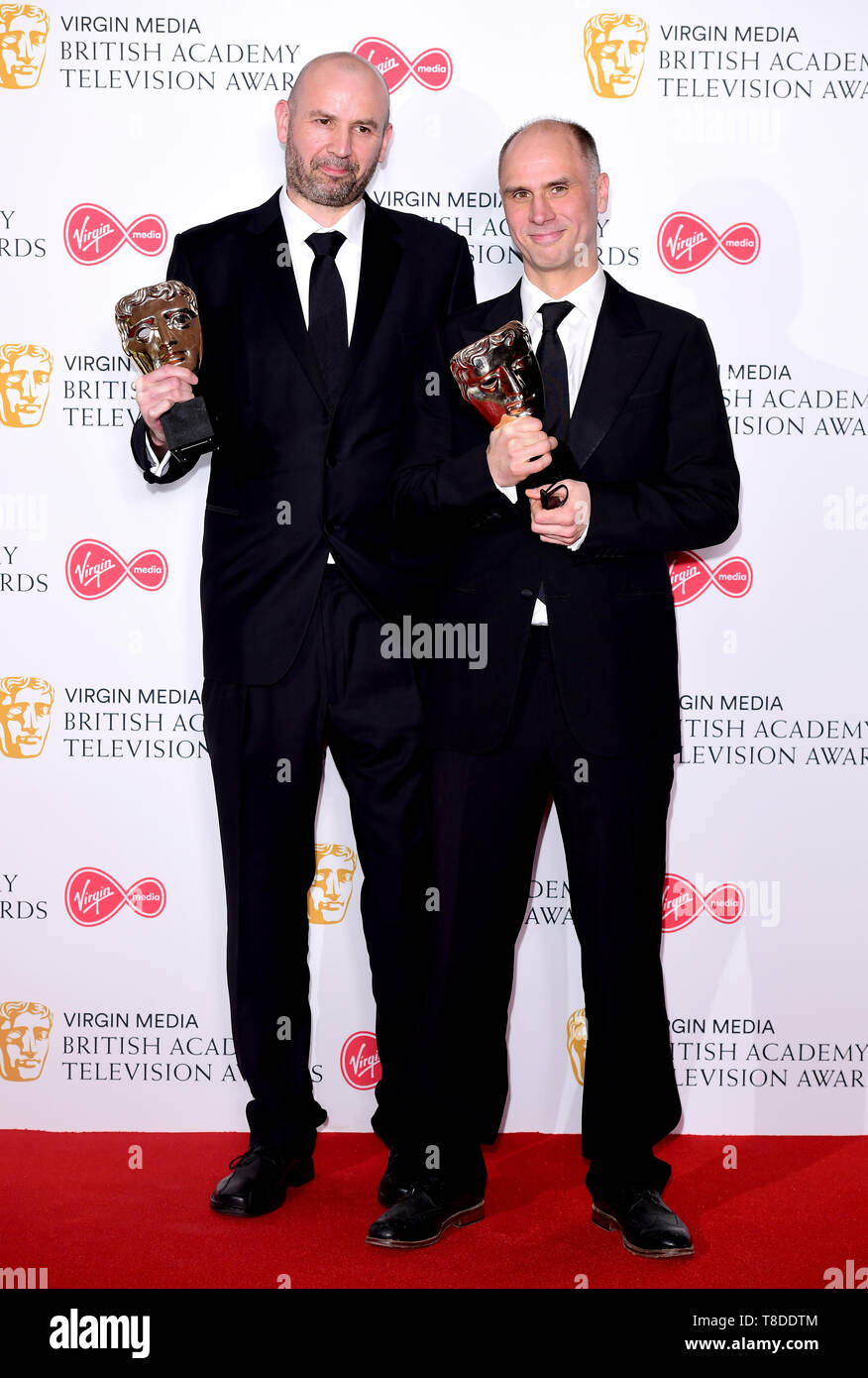 Tony Roche and Jesse Armstrong in the press room after winning the ...