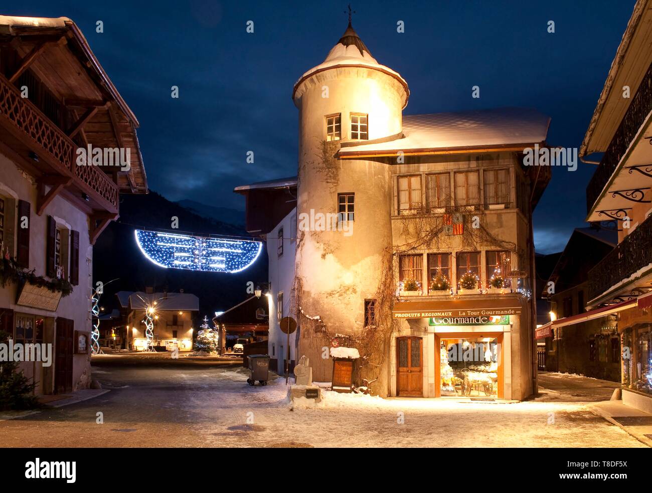 Samoens village hi-res stock photography and images - Alamy