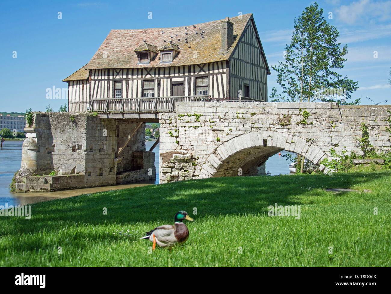 Old mill vernon eure france hi-res stock photography and images - Alamy