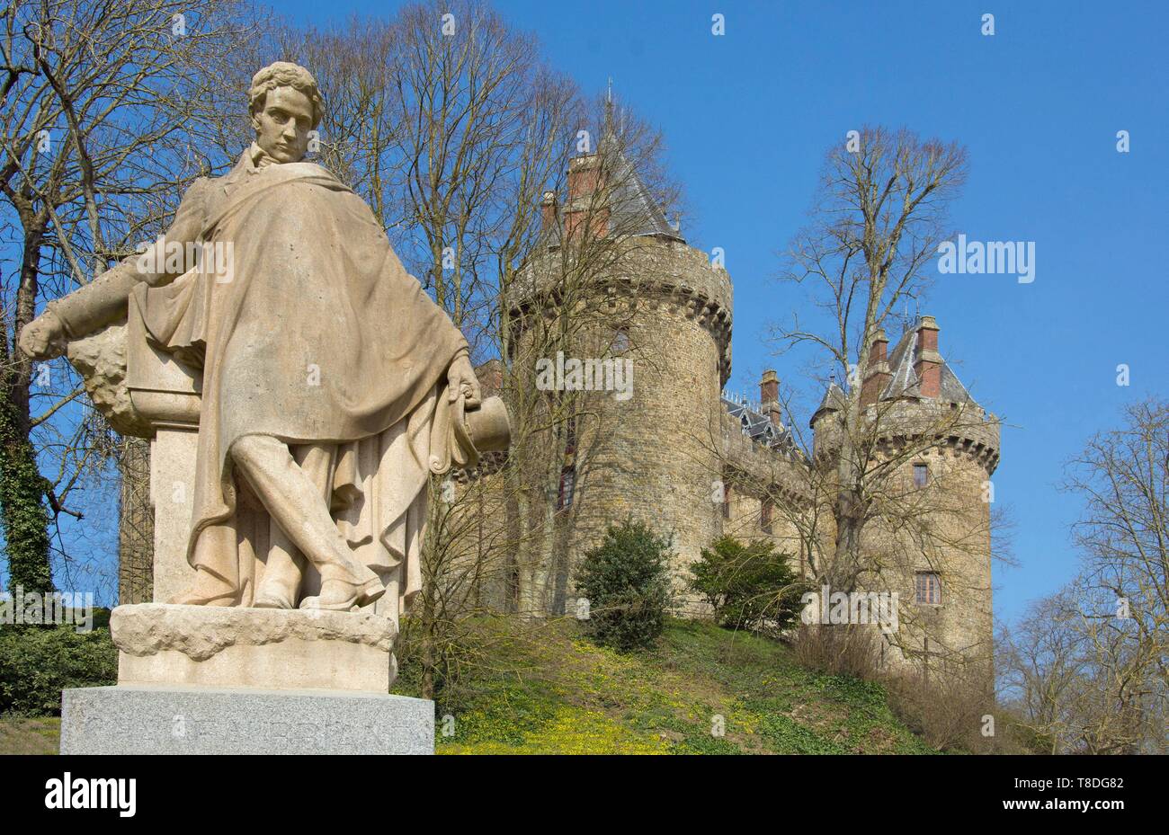 Combourg castle hi-res stock photography and images - Alamy