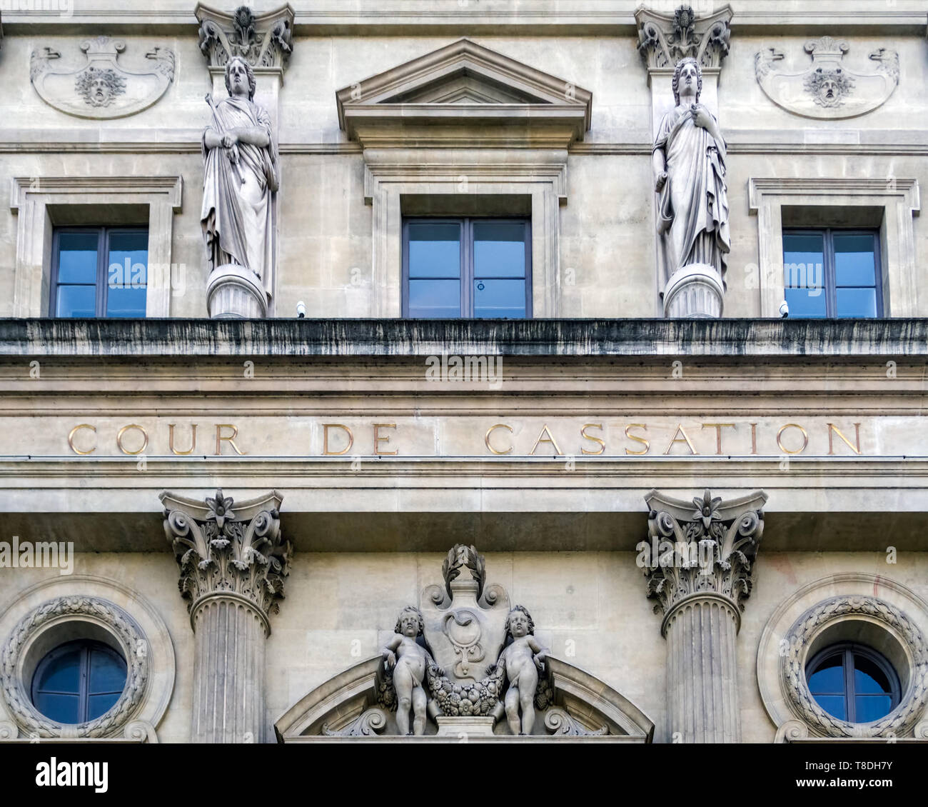 Cour de Cassation in Paris Stock Photo - Alamy