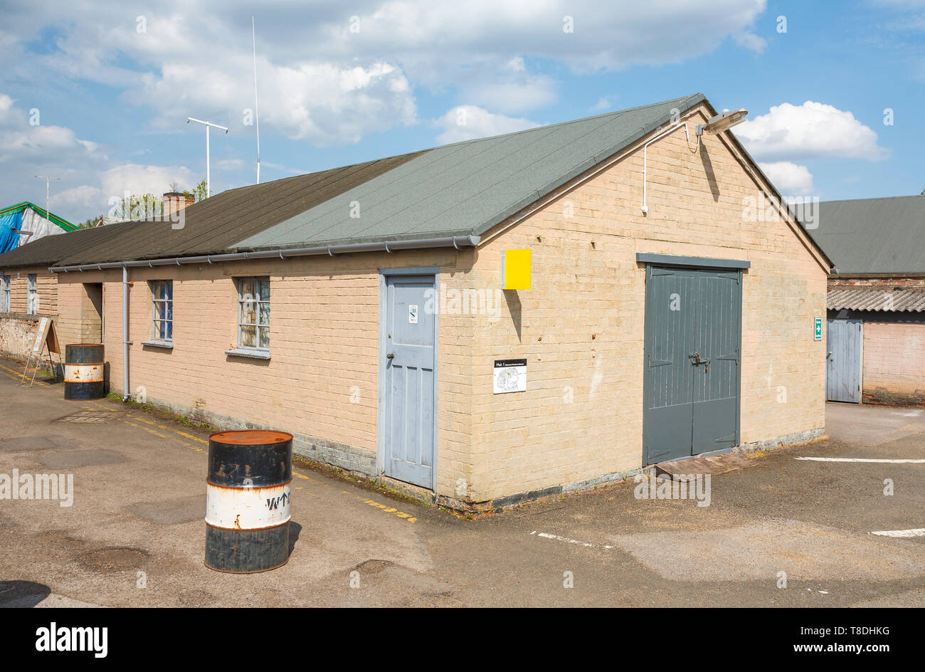 Hut 1 at Bletchley Park, once the top-secret home of the World War Two ...