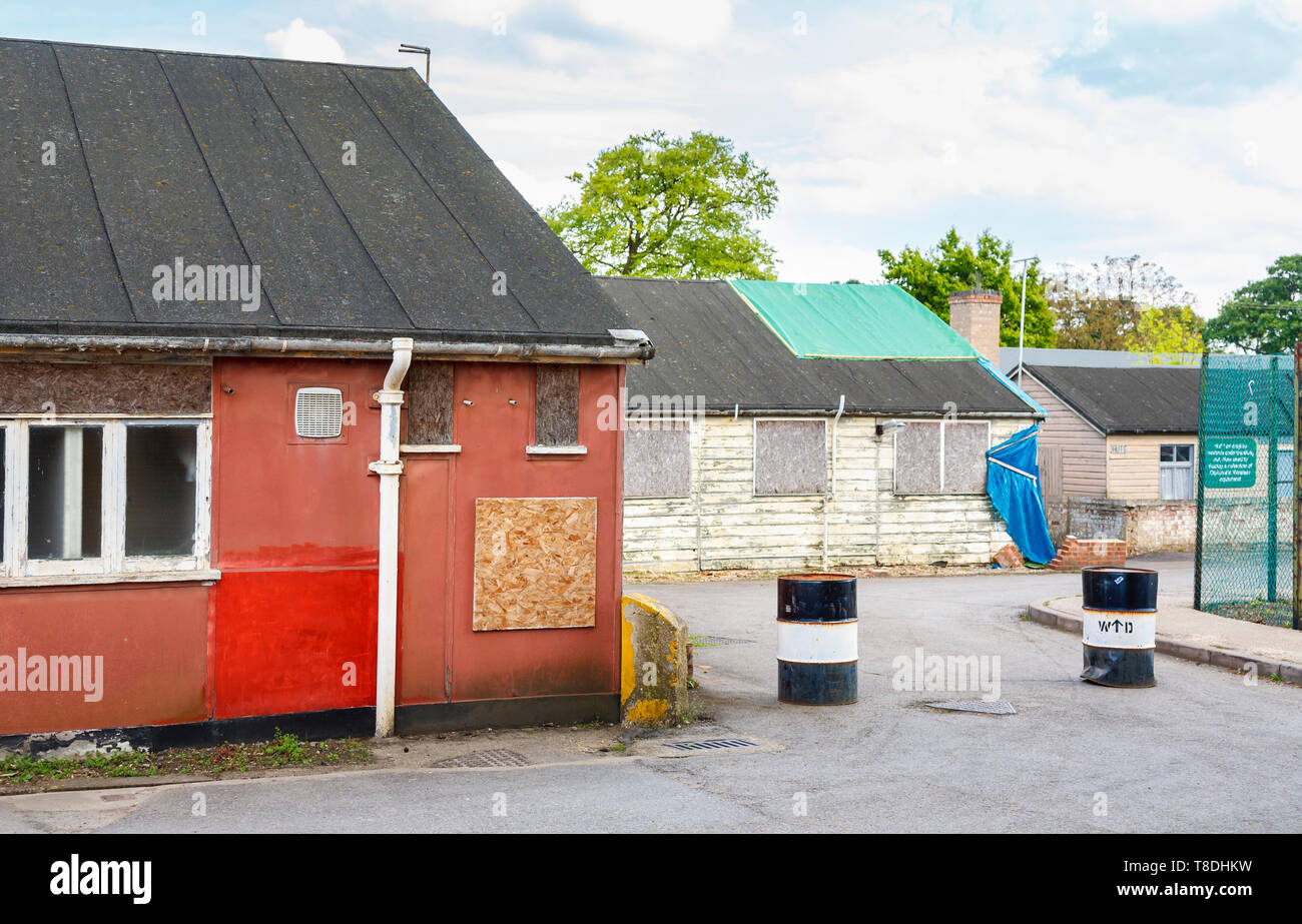 Hut 3 and Hut 6 at Bletchley Park, once the top-secret home of the ...
