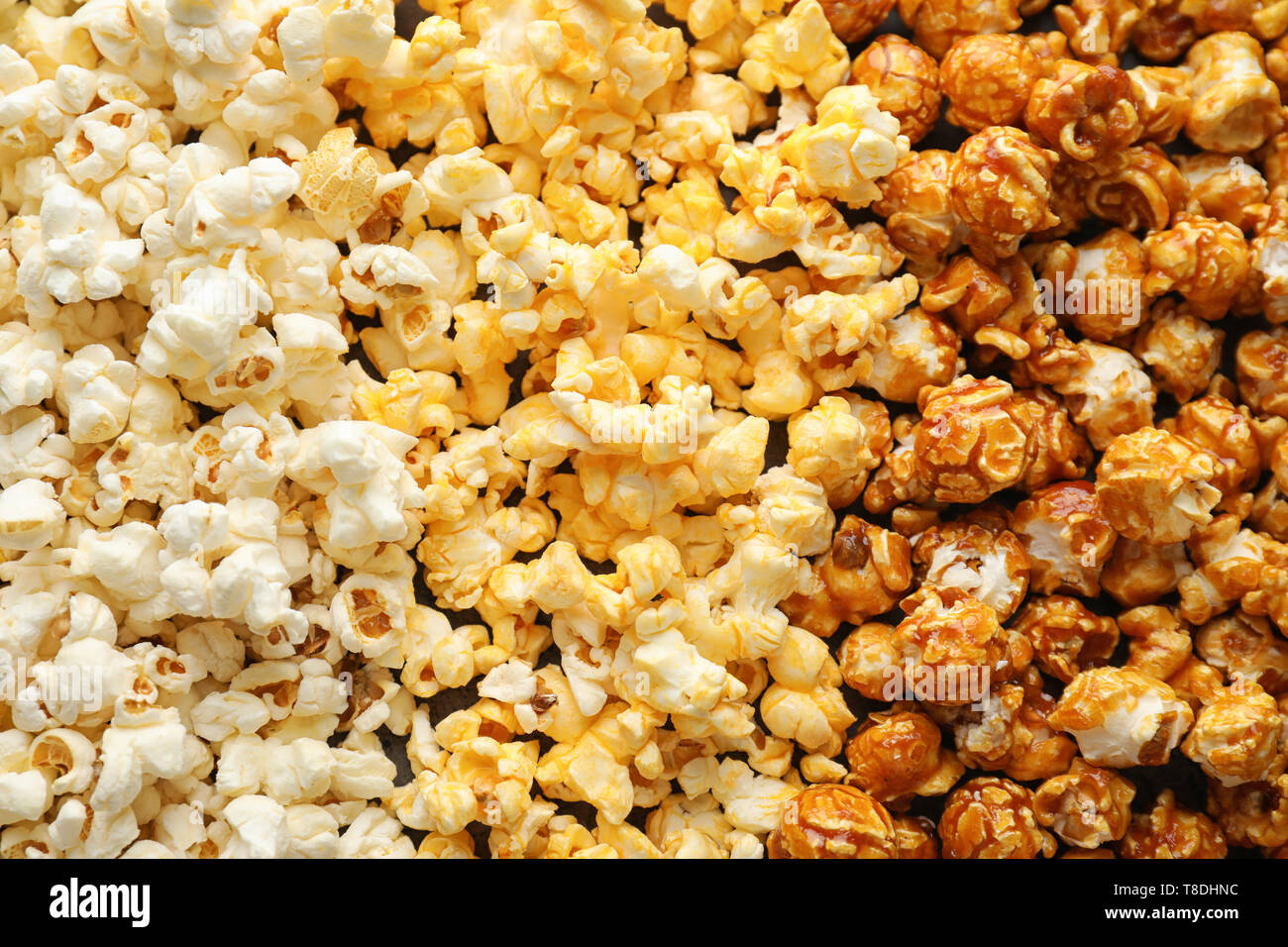 Delicious popcorn as background Stock Photo - Alamy