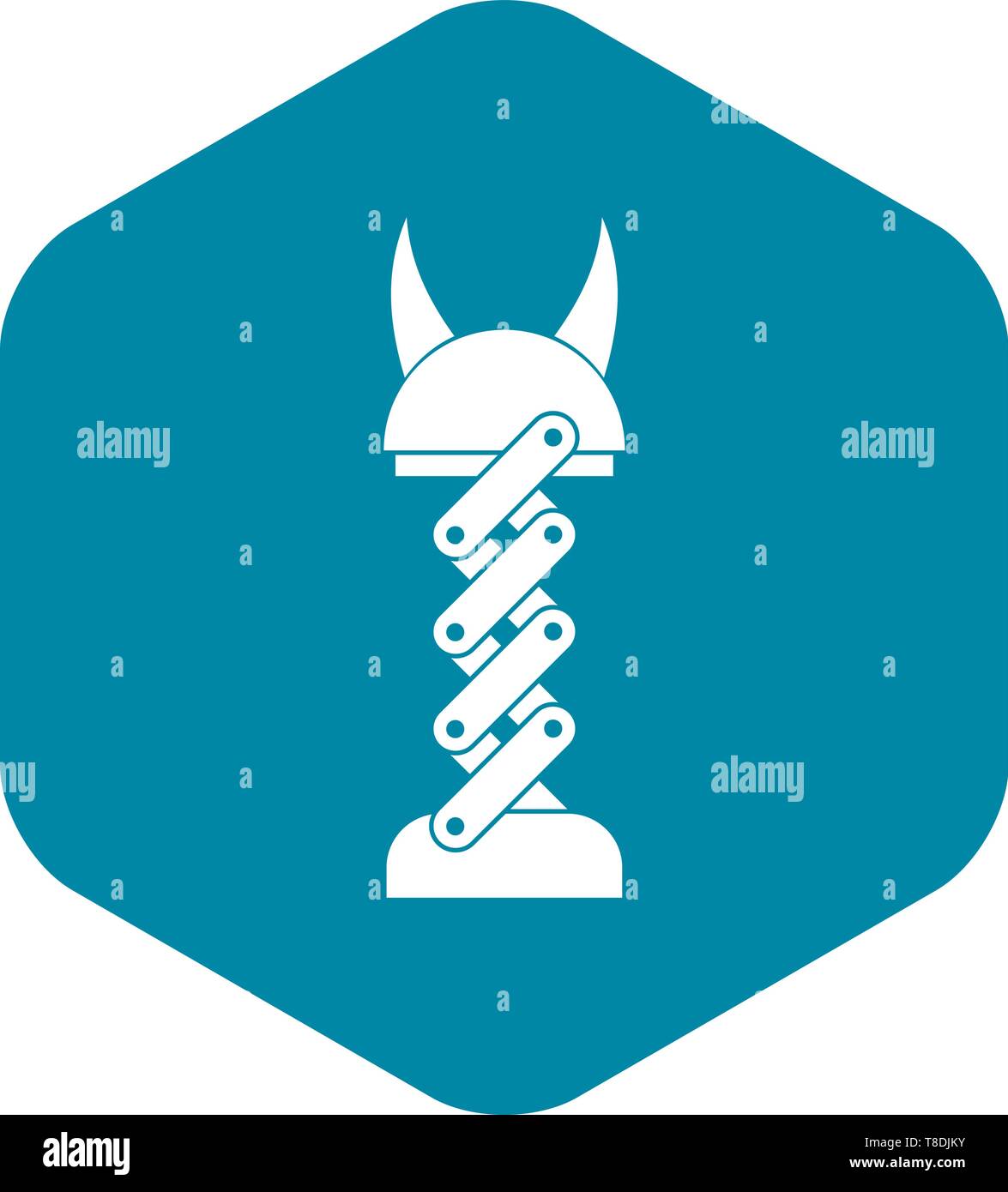 Mechanic icon, simple style Stock Vector Image & Art - Alamy