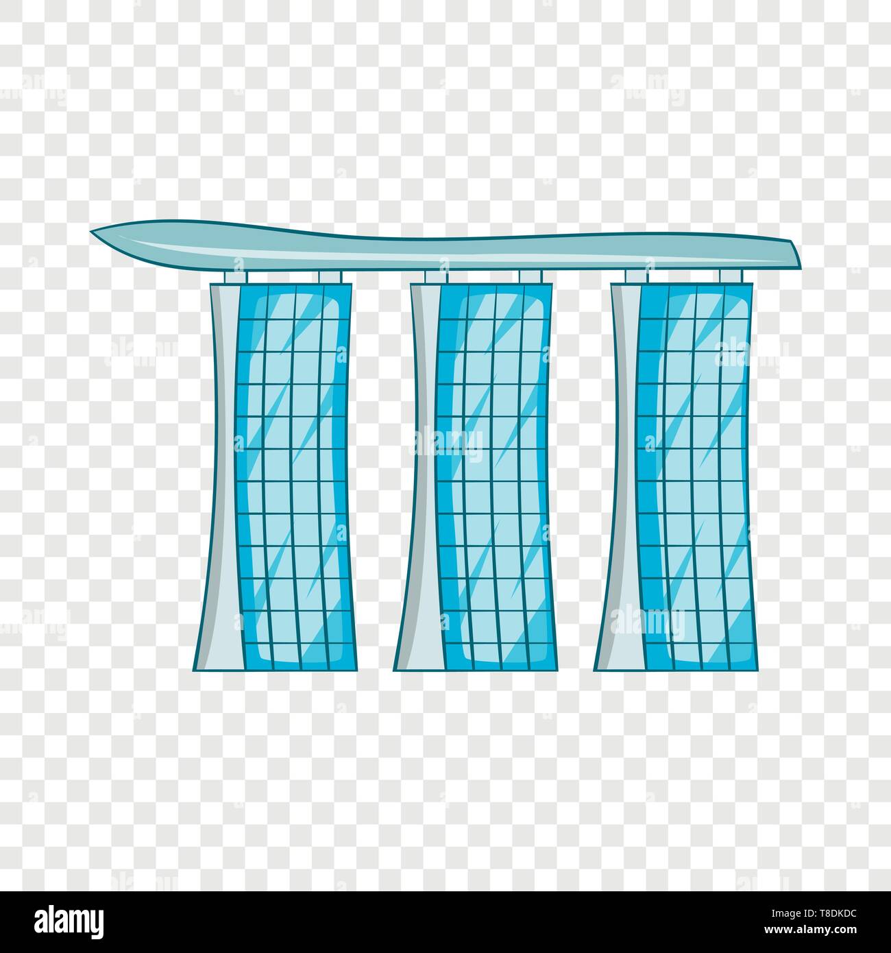 Marina Bay Sands Cartoon