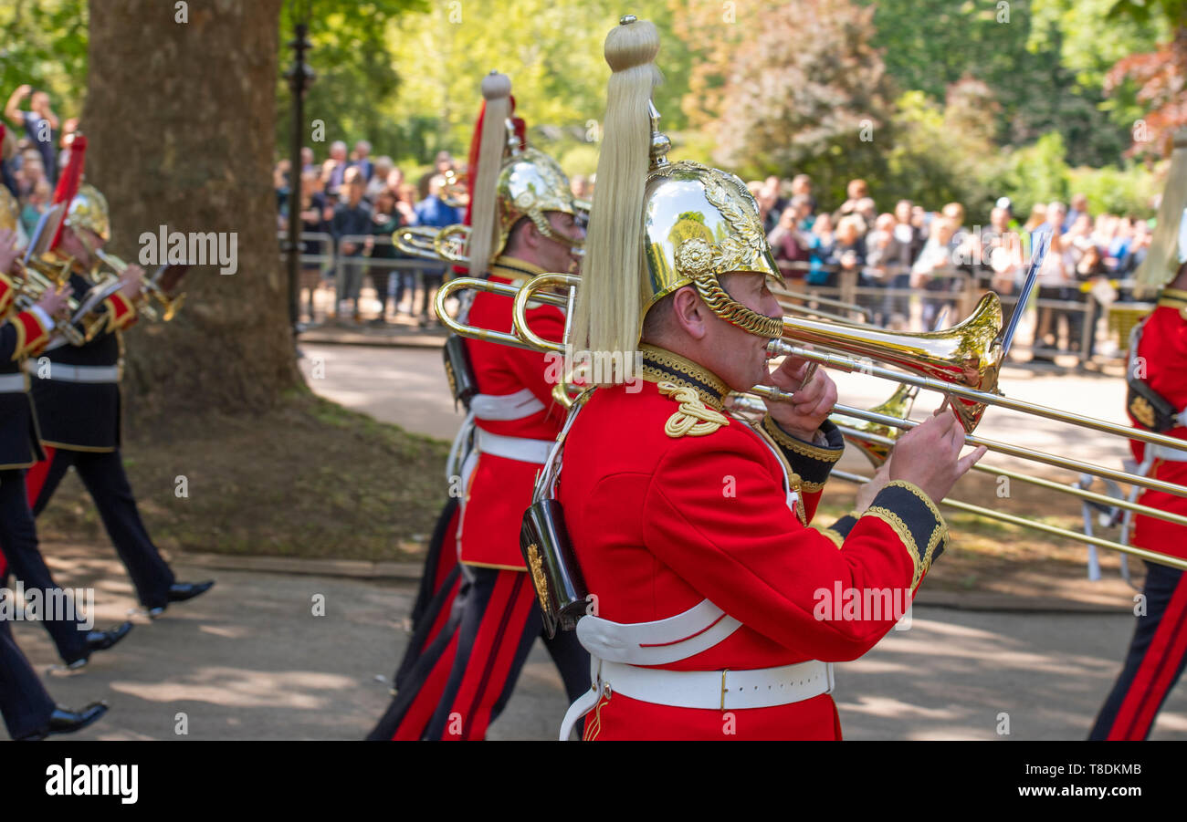 Hyde Park London, UK. 12th May 2019. The 95th Combined Cavalry Old ...