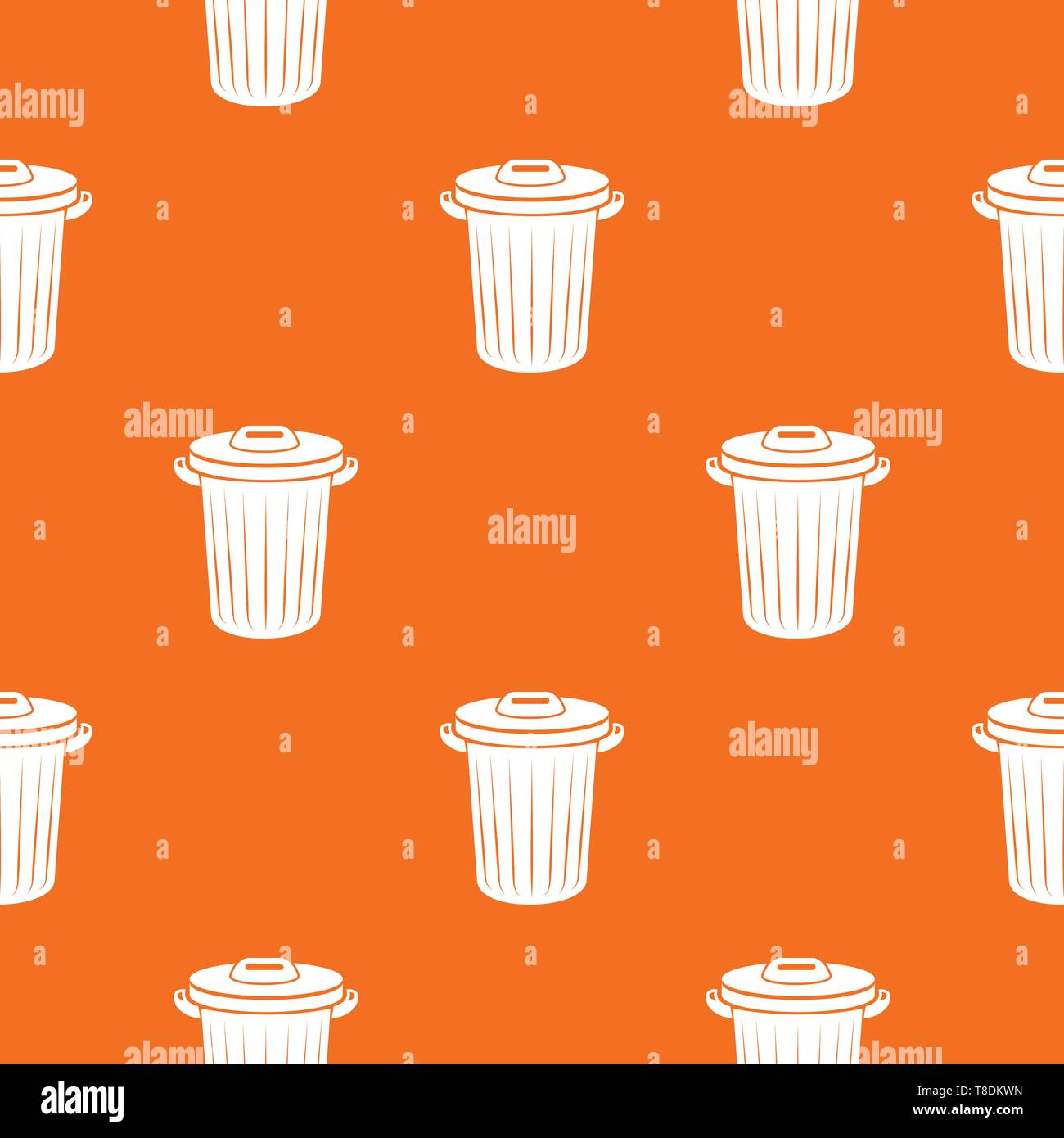 Bucket pattern vector orange Stock Vector Image & Art - Alamy