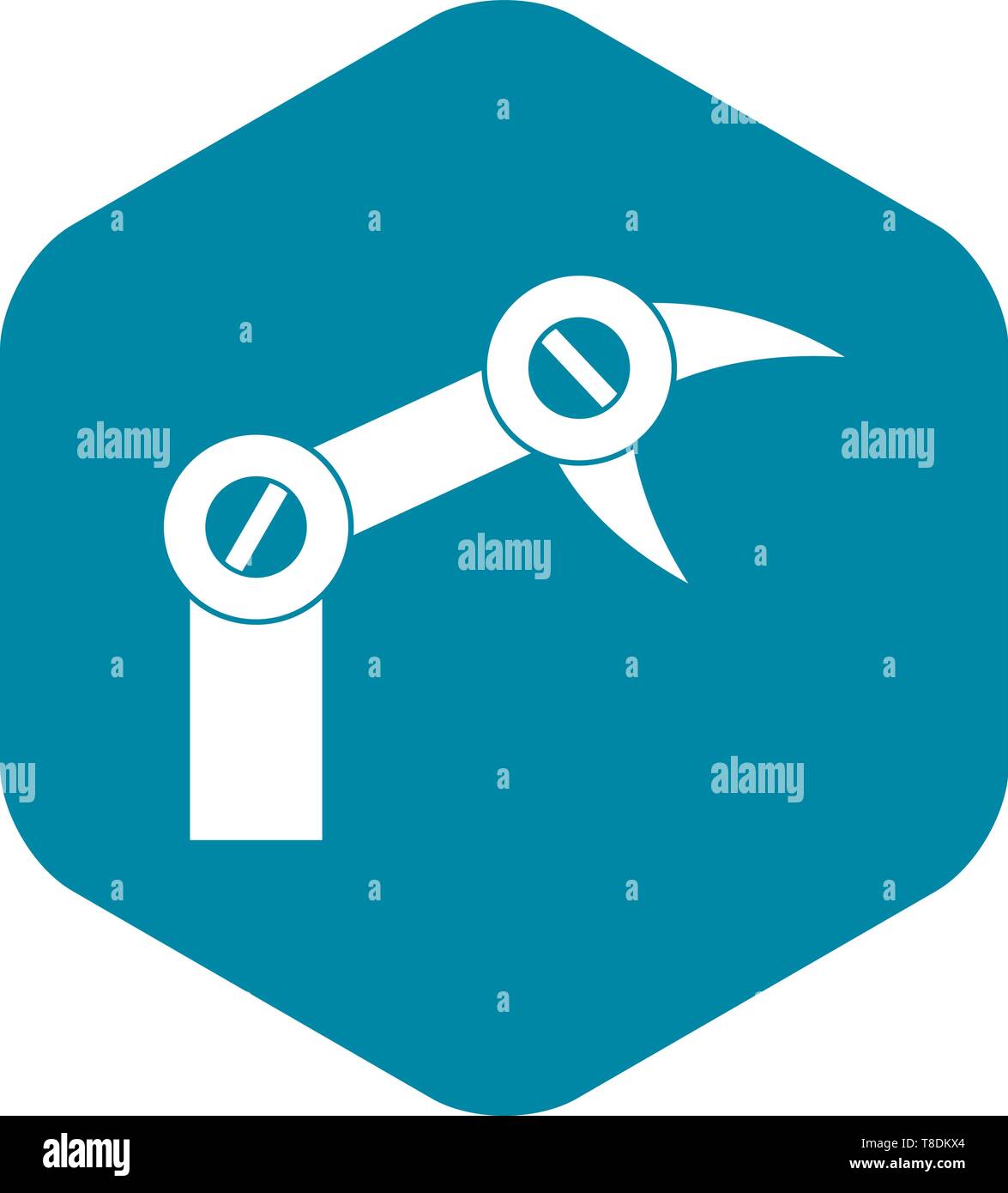 Industry robot icon, simple style Stock Vector Image & Art - Alamy