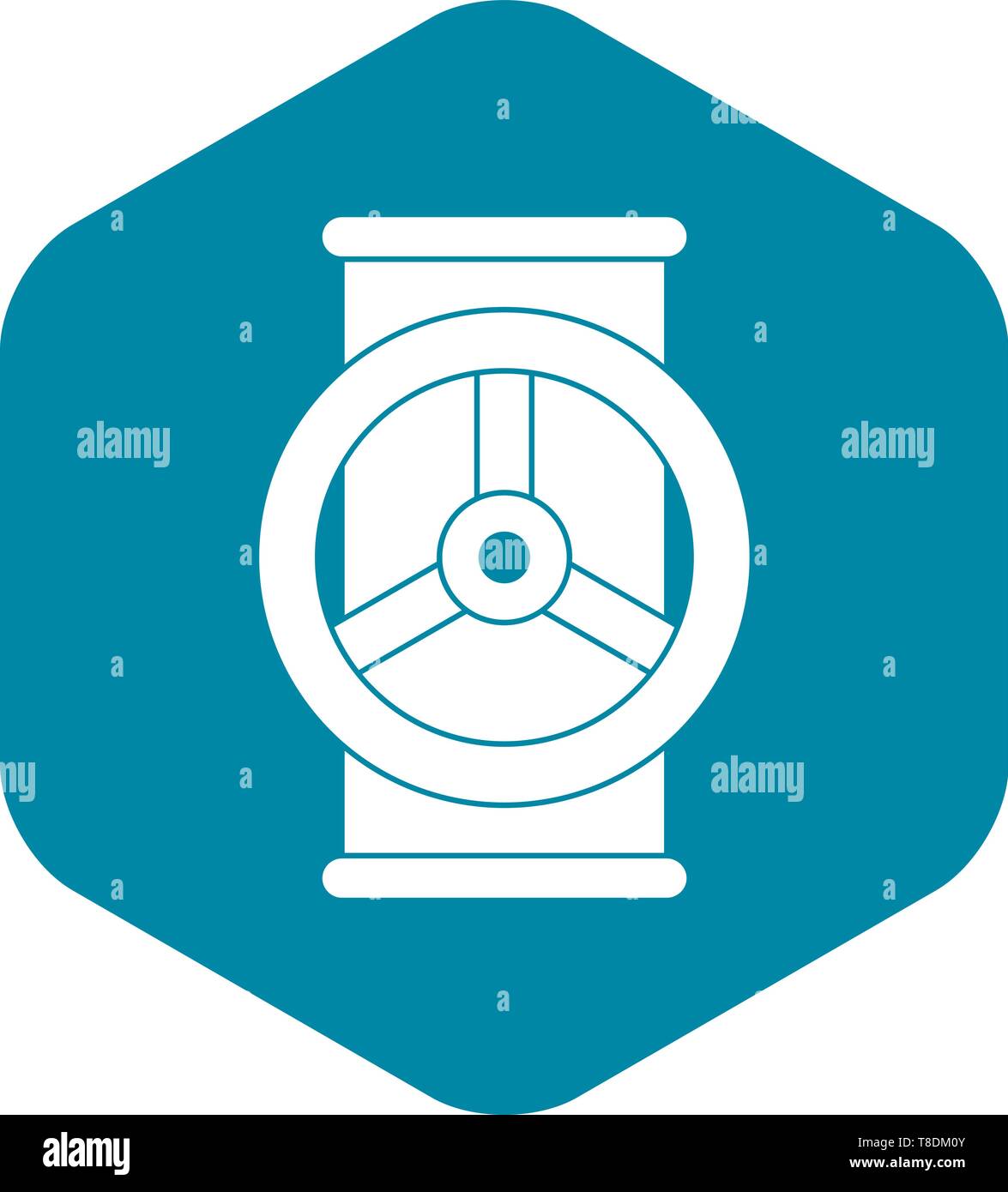 Valve icon, simple style Stock Vector Image & Art - Alamy