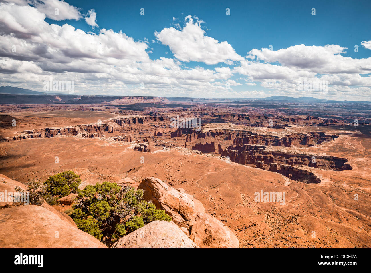 Beautiful American West scenery in Canyonlands National Park, Island In ...