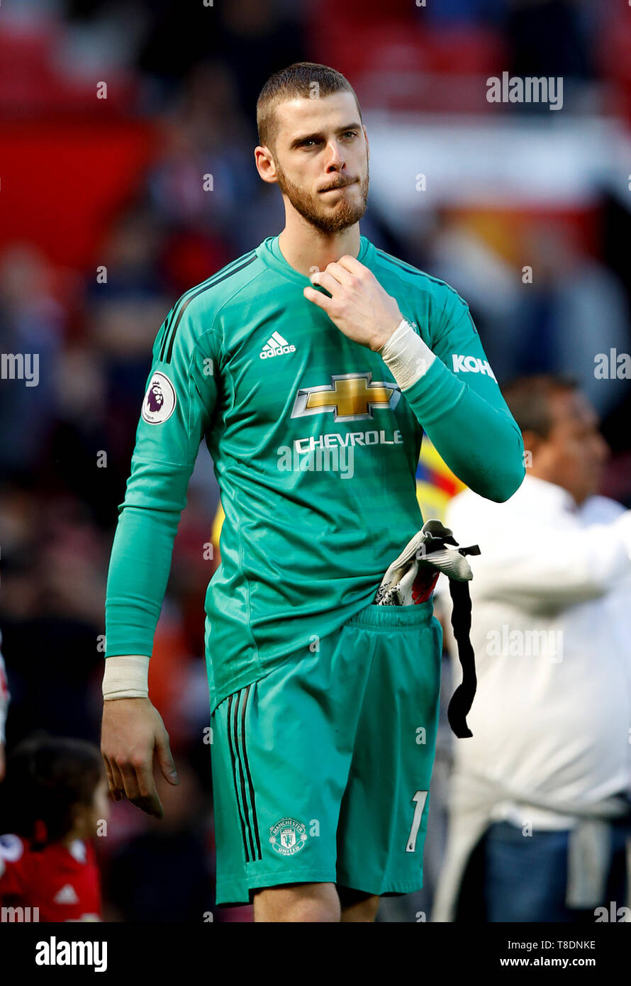 Manchester United goalkeeper David de Gea after the final whistle in ...