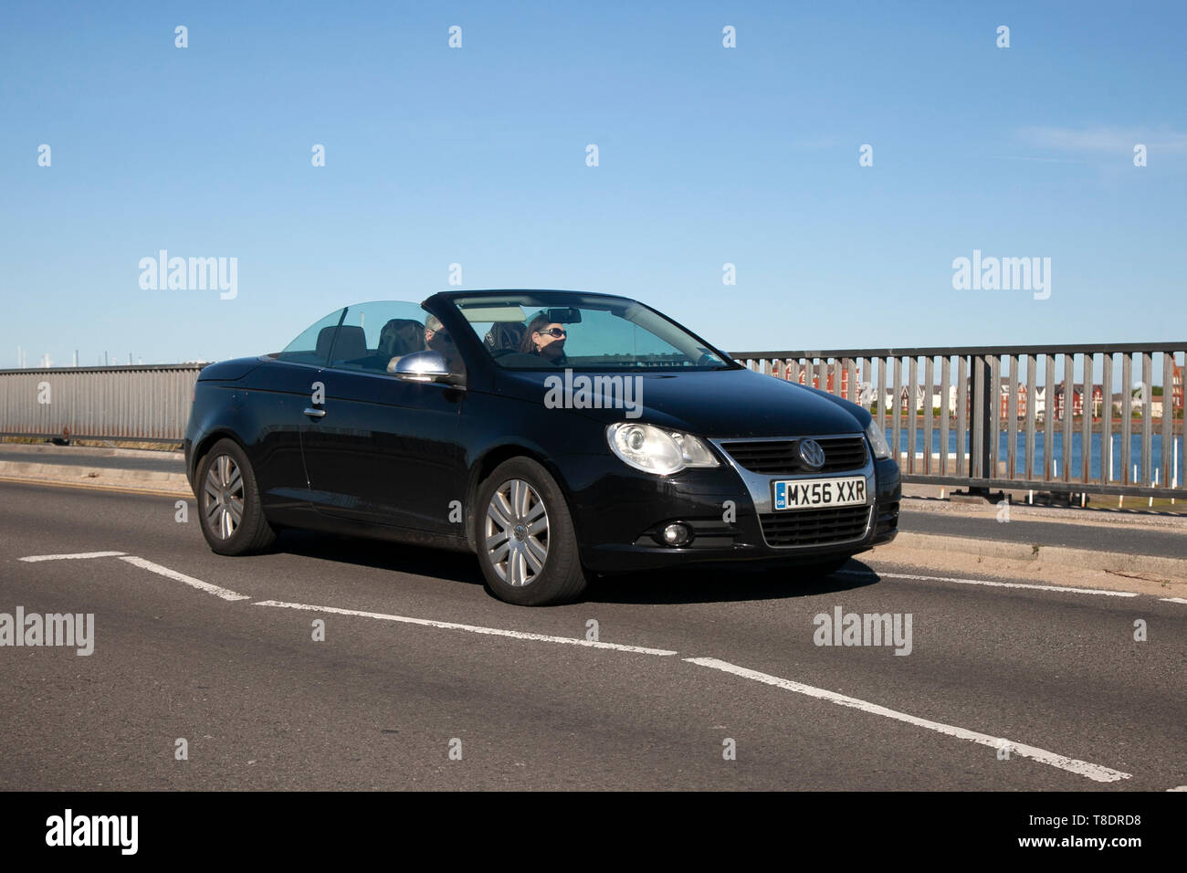 Volkswagen eos blue cars hi-res stock photography and images - Alamy