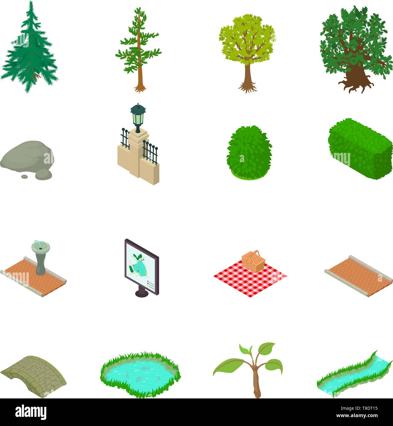 Nature reserve path Stock Vector Images - Alamy