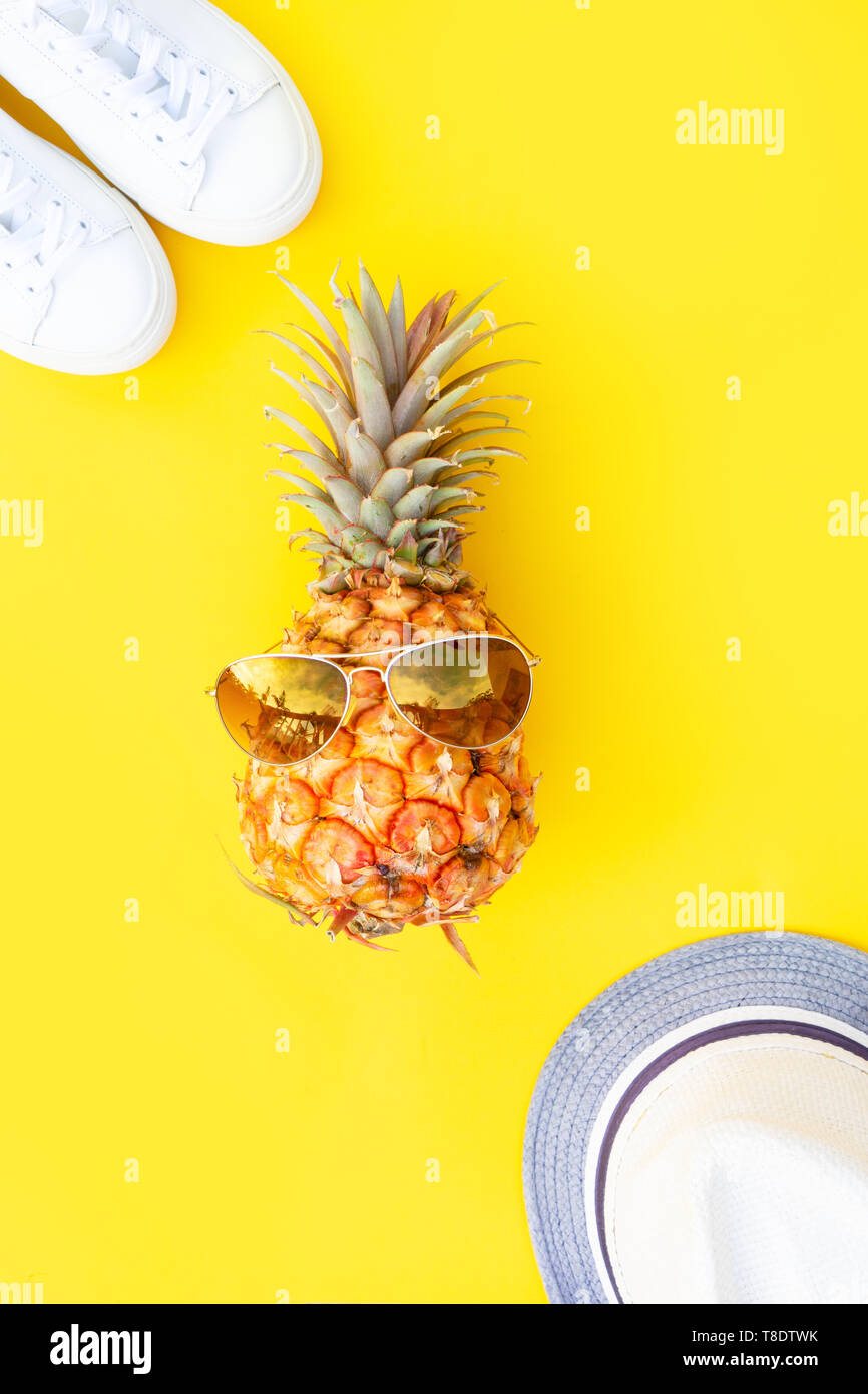 Summer flat lay scenery Stock Photo - Alamy