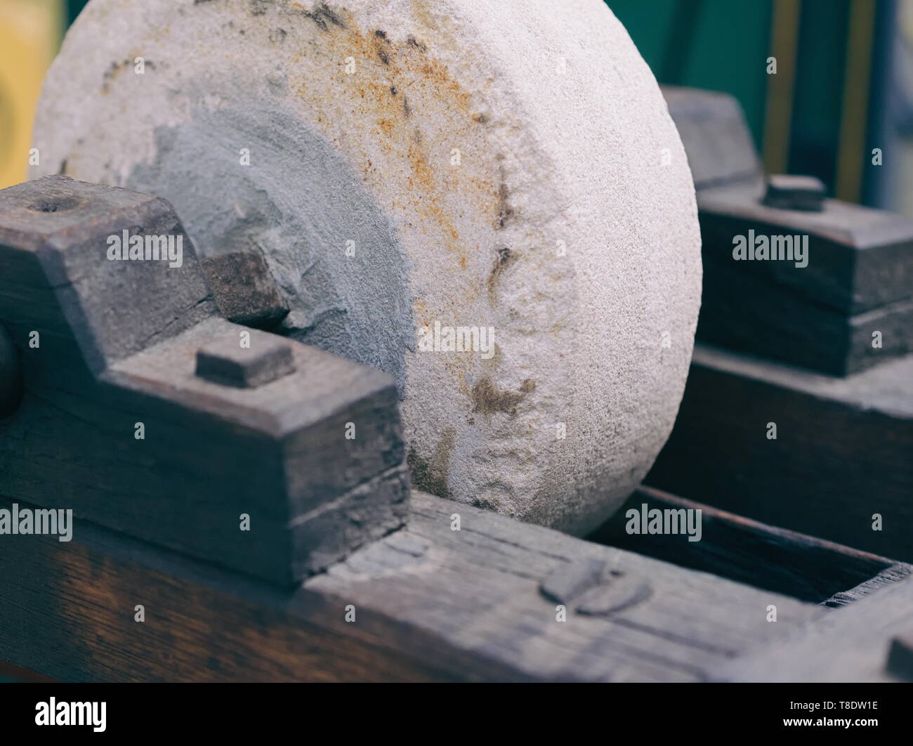 Medieval grinding stone metal hi-res stock photography and images - Alamy