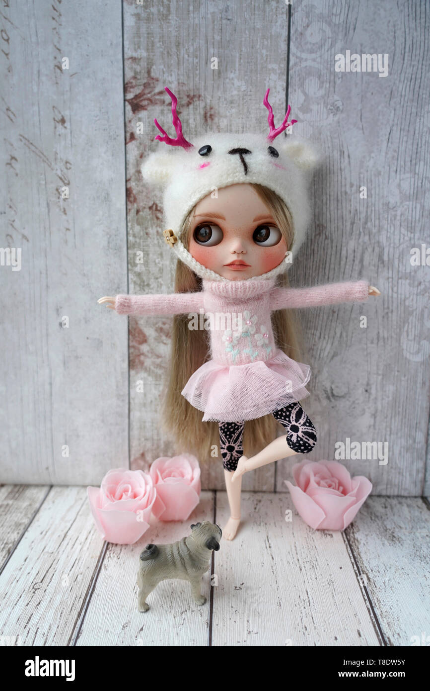 Beautiful doll portrait Stock Photo - Alamy