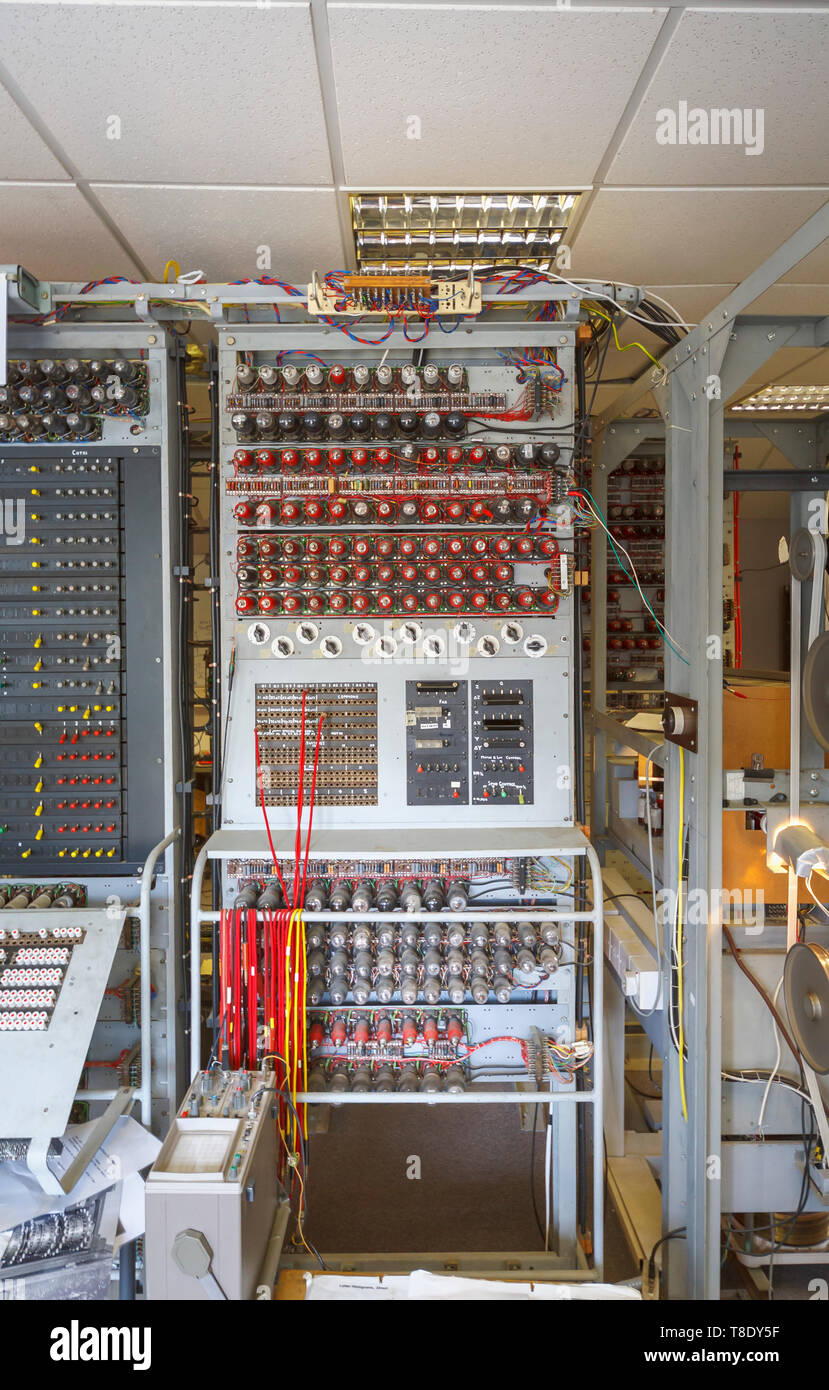 Reconstruction of Colossus at Bletchley Park, once the top-secret home ...