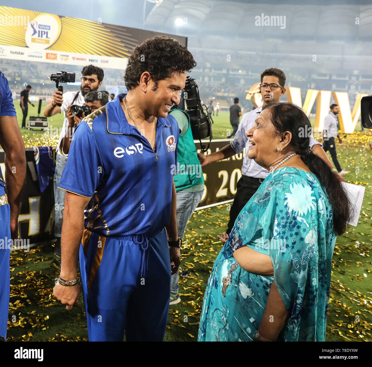 Ipl sachin tendulkar hi-res stock photography and images - Alamy