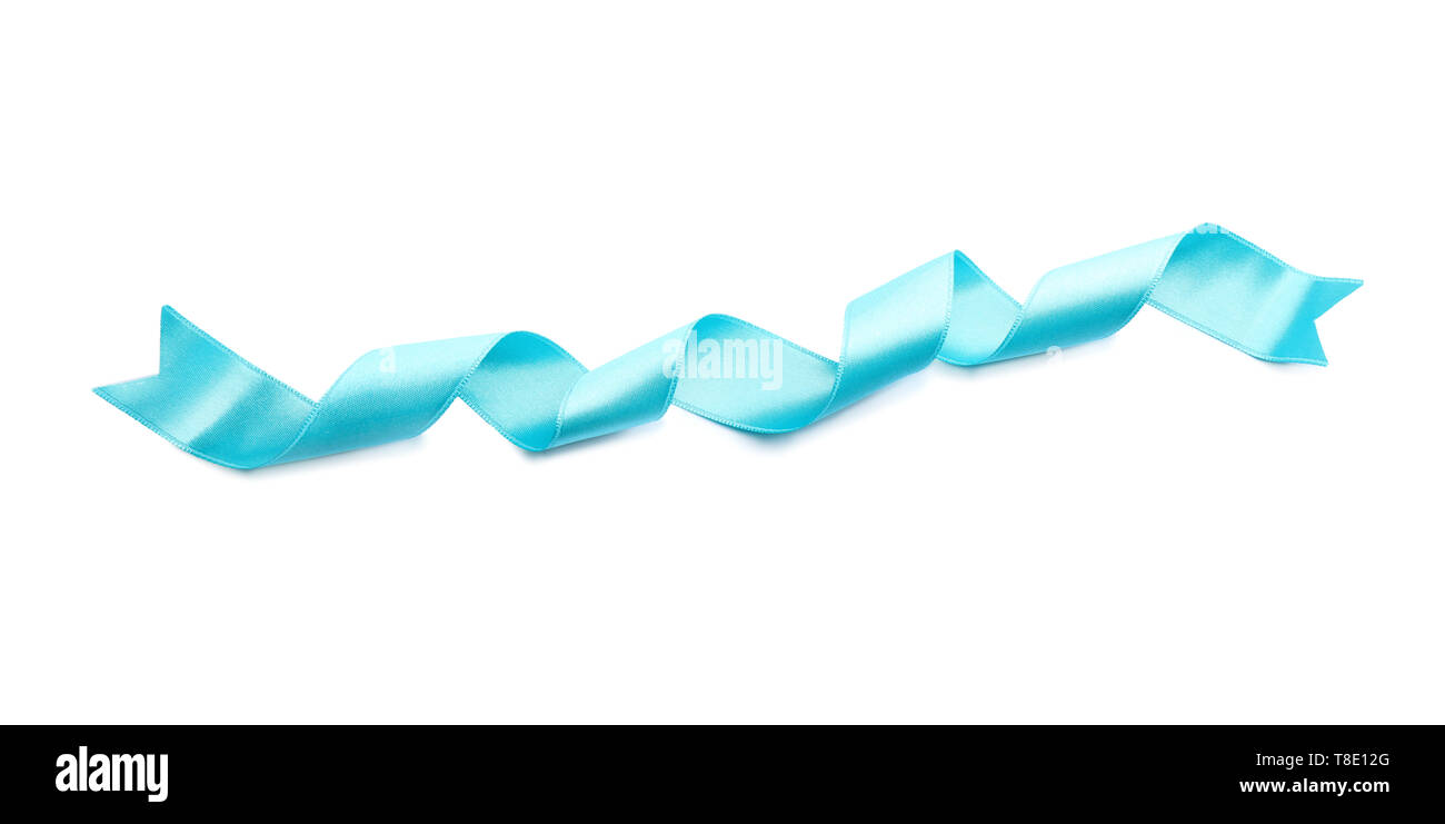 Turquoise satin fabric Cut Out Stock Images & Pictures - Alamy