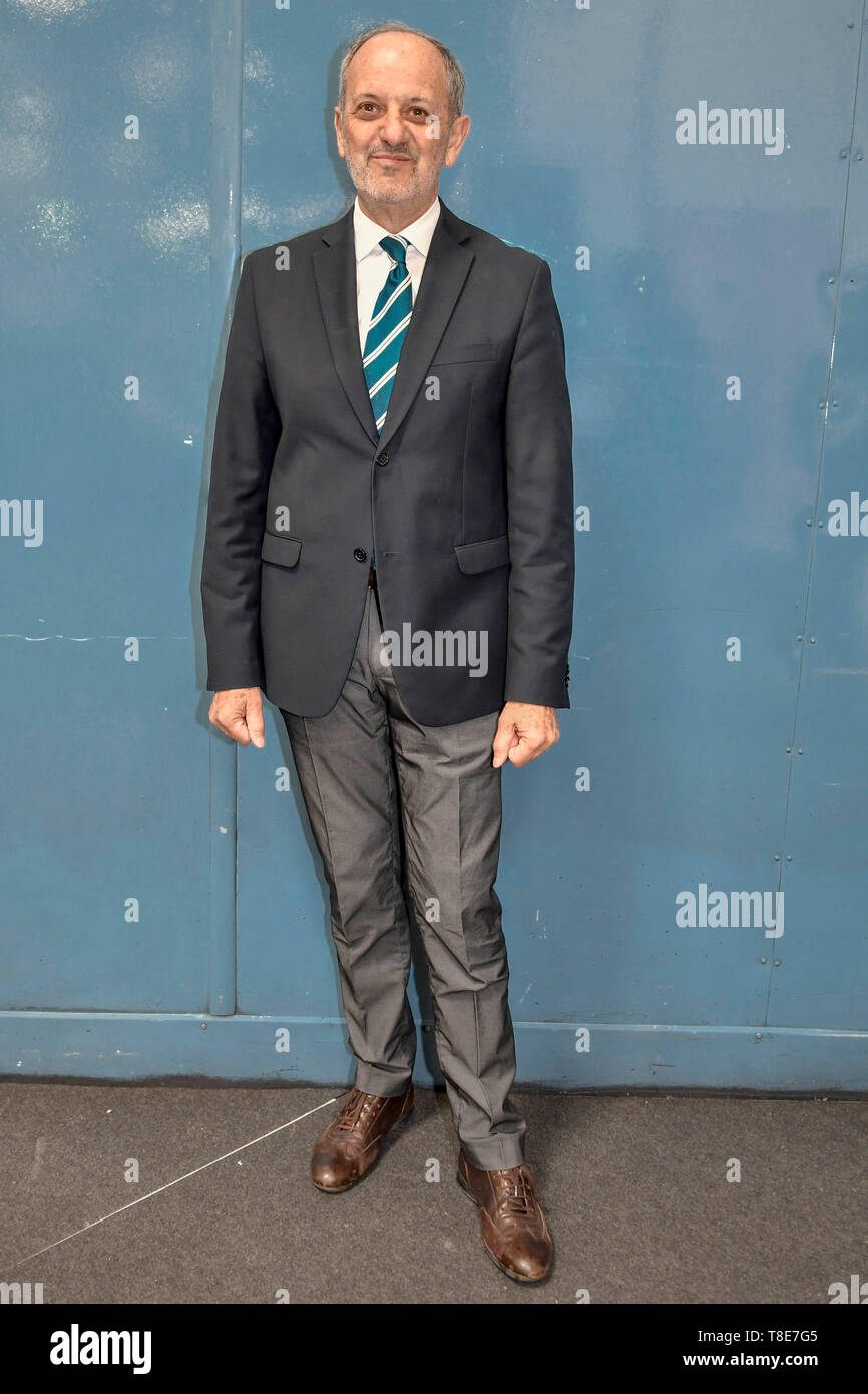 Turin, Italy. 12th May, 2019. Authors at the Turin International Book ...