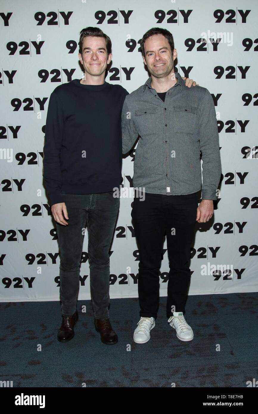 New York, NY, USA. 12th May, 2019. John Mulaney and Bill Hader at ...