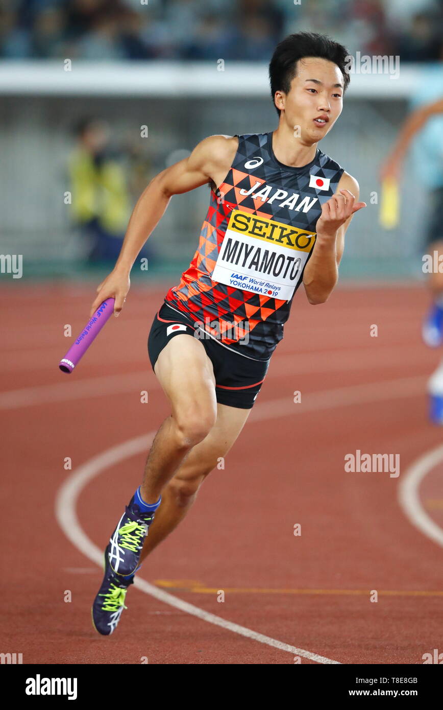 Daisuke Miyamoto (JPN), IAAF World Relays Yokohama 2019 Men's 4200m ...