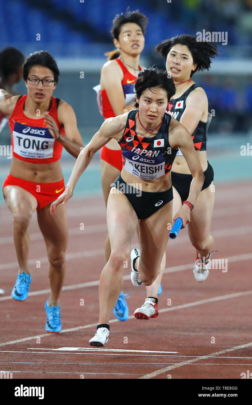 International Stadium Yokohama, Kanagawa, Japan. 12th May, 2019. Konomi ...