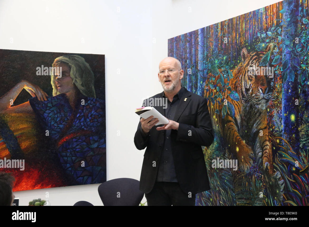 New York City, New York, USA. 12th May, 2019. English philosopher SIMON ...