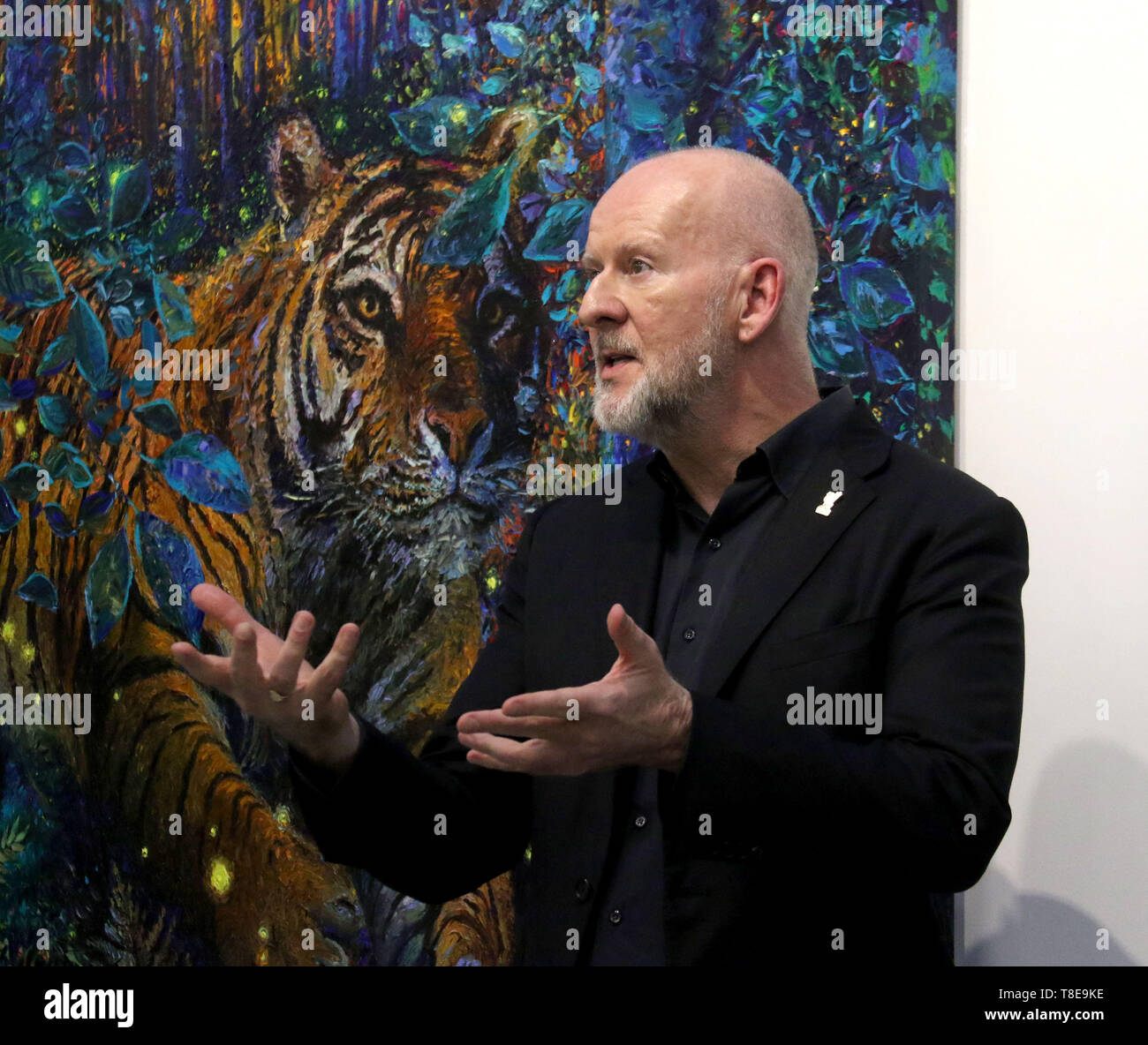 New York City, New York, USA. 12th May, 2019. English philosopher SIMON ...