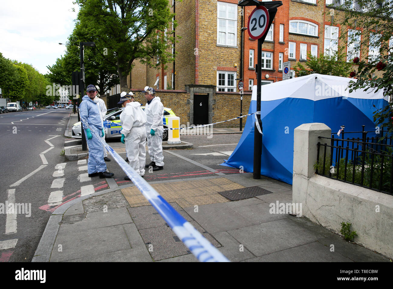 Murder scene in islington hi-res stock photography and images - Alamy
