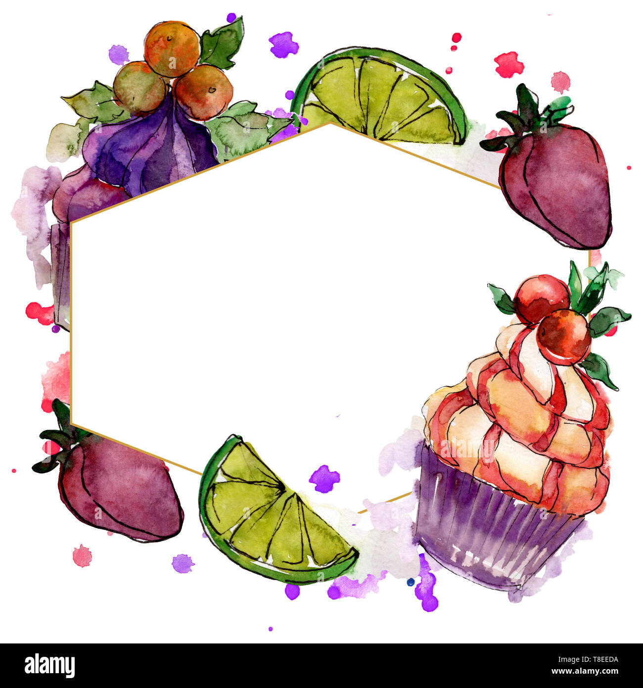 Dessert Clipart Border