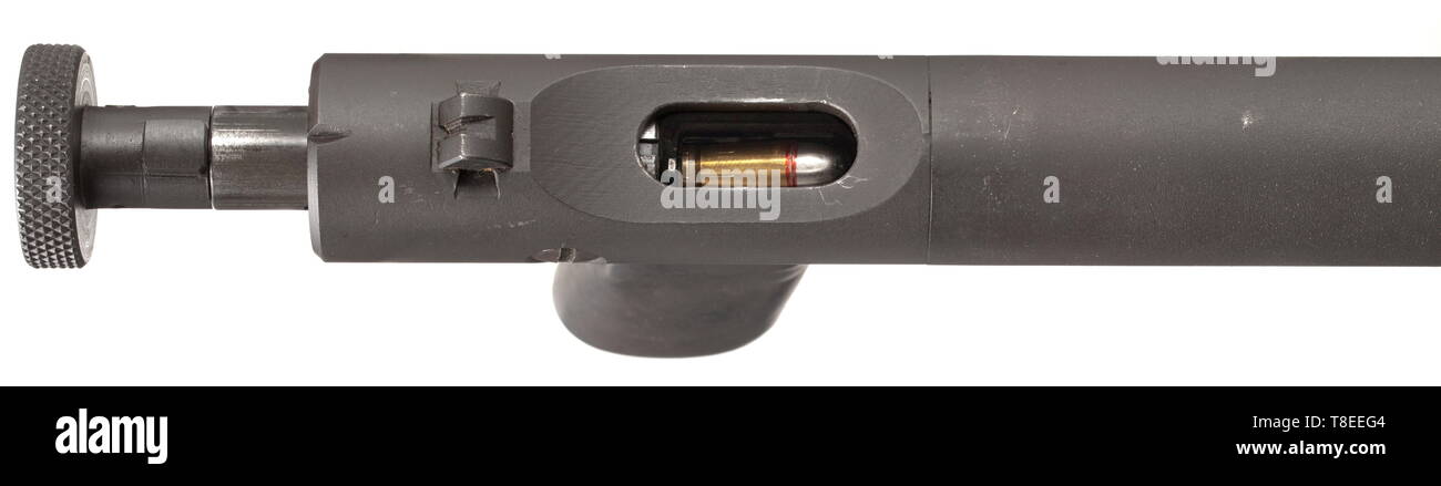 Pistol with silencer hi-res stock photography and images - Alamy