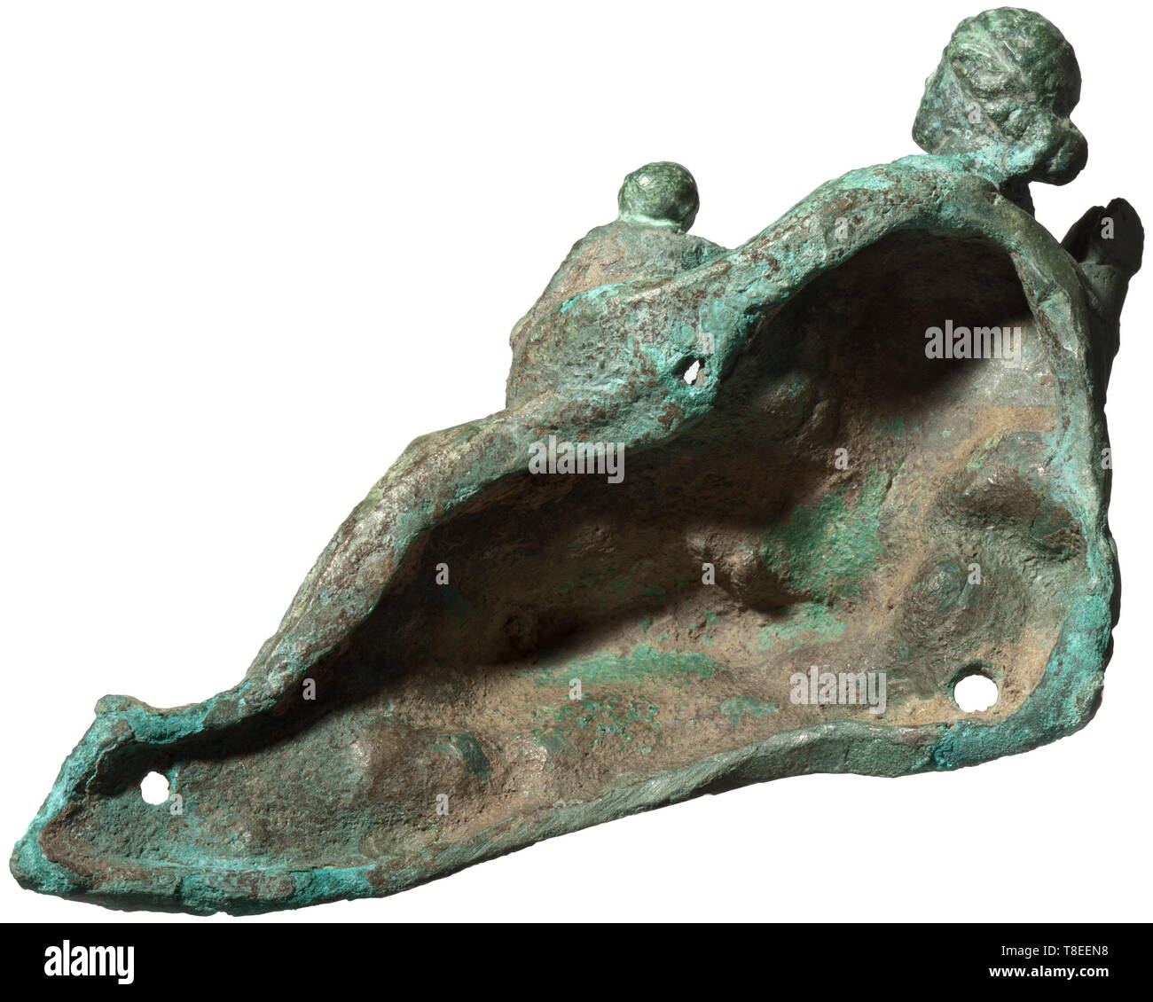 A Roman depiction of Fecunditas 1st/2nd century AD. Hollow-cast high ...
