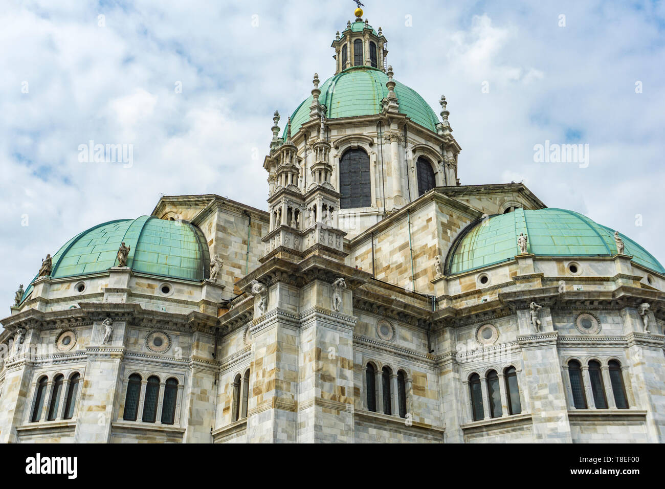 Como cathedral baroque style hi-res stock photography and images - Alamy