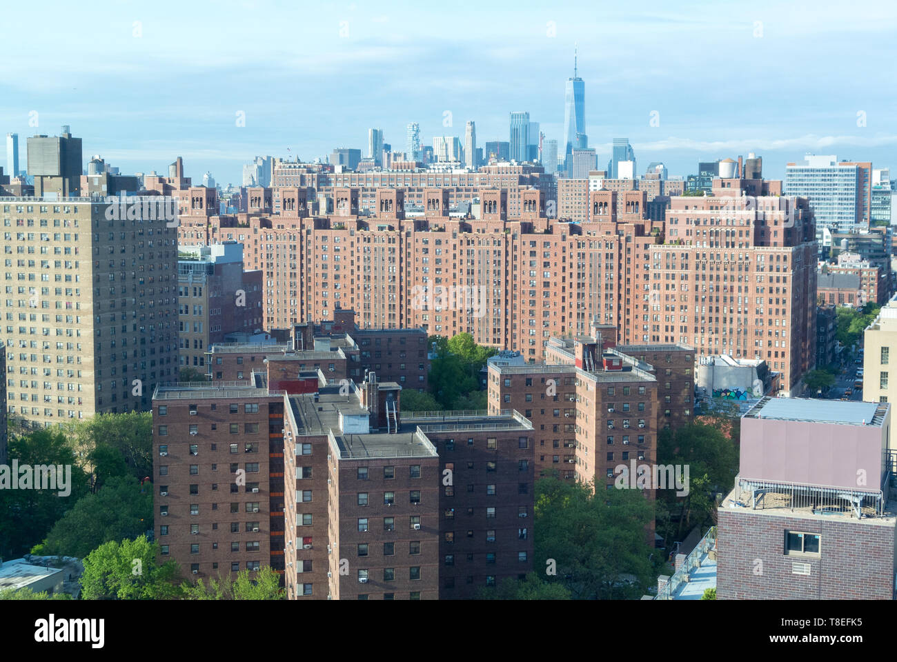Aerial view of Chelsea district, New York, NY, United states of america ...