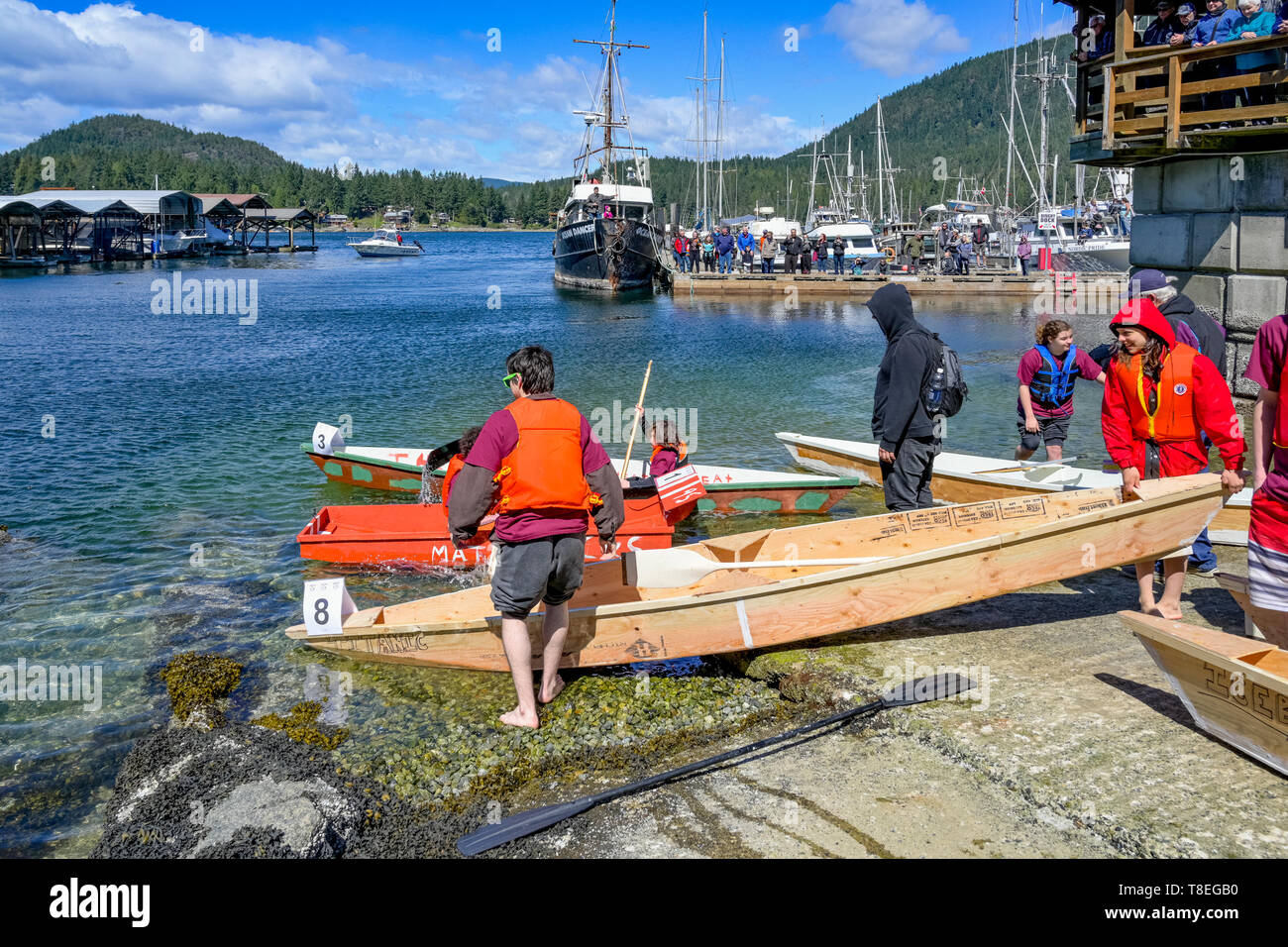 April Tools Wooden Boat Challenge, Pender Harbour, Sunshine Coast ...