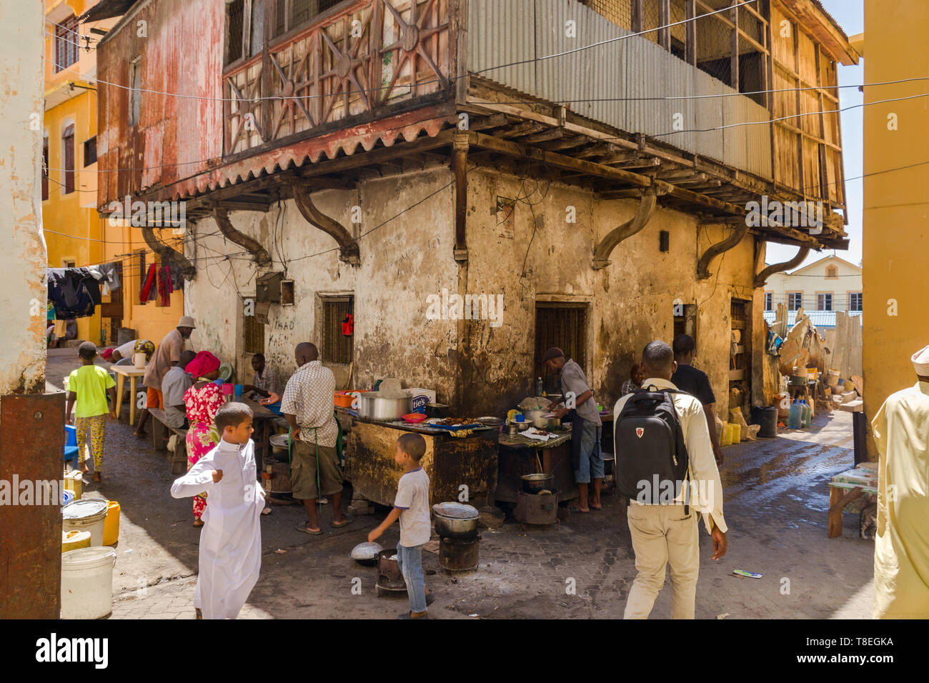 Mombasa old town hi-res stock photography and images - Alamy