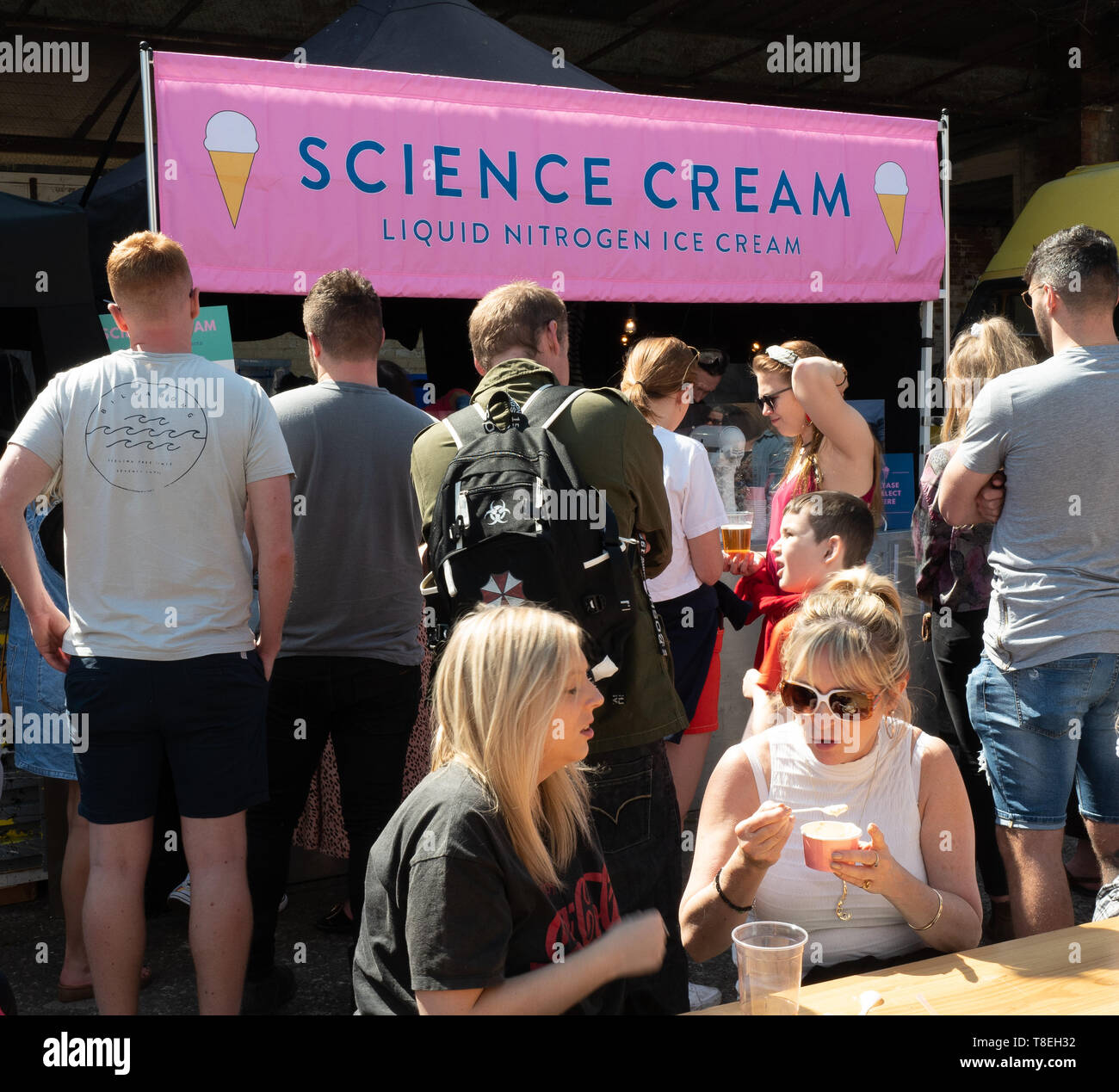 Ice cream stall hi-res stock photography and images - Alamy