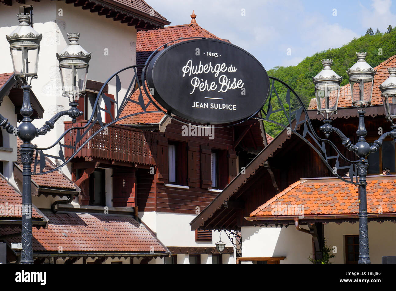 Auberge du Père Bise, Two Stars renowned restaurant in Talloire, Annecy ...