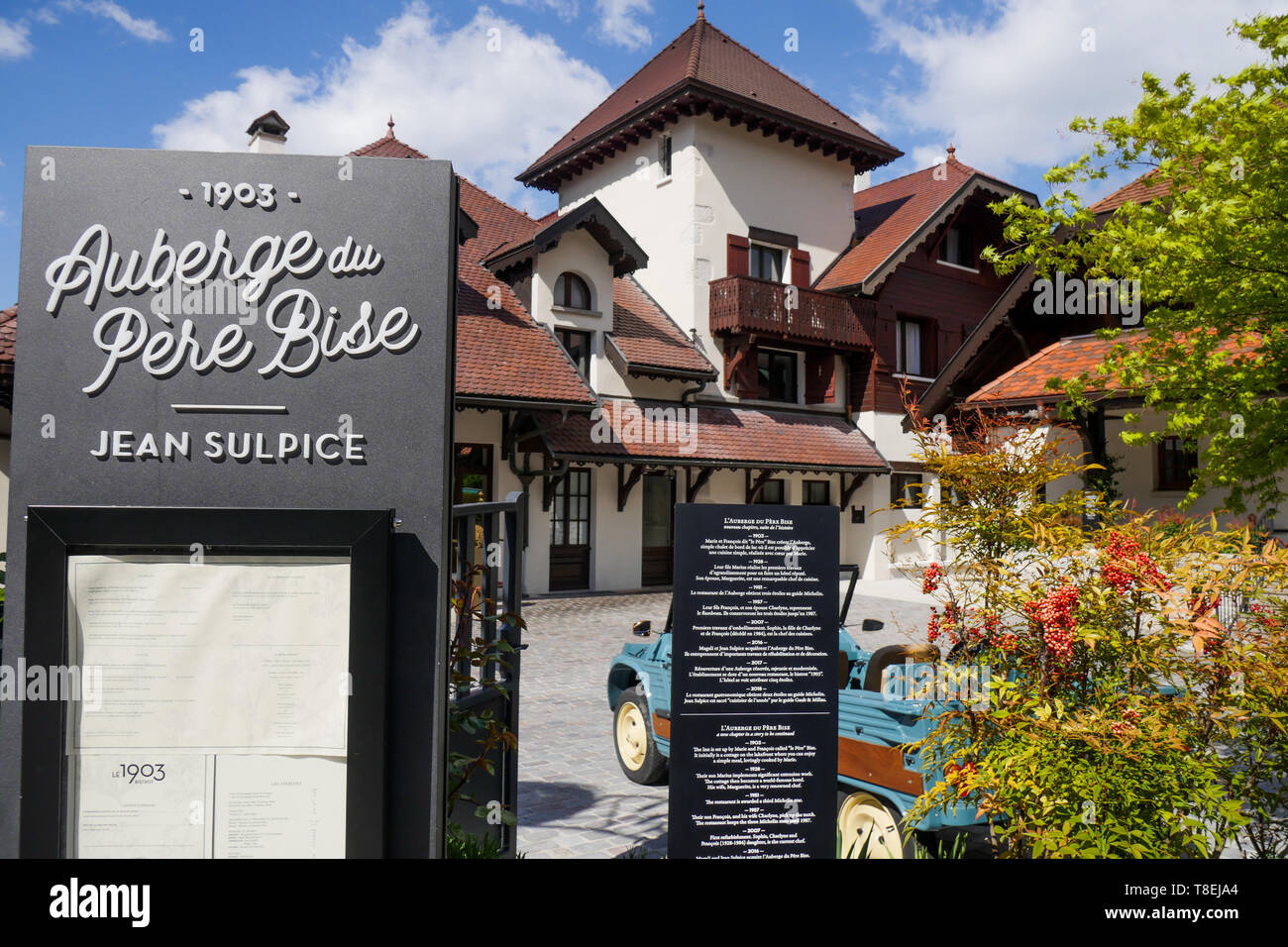 Auberge du Père Bise, Two Stars renowned restaurant in Talloire, Annecy ...