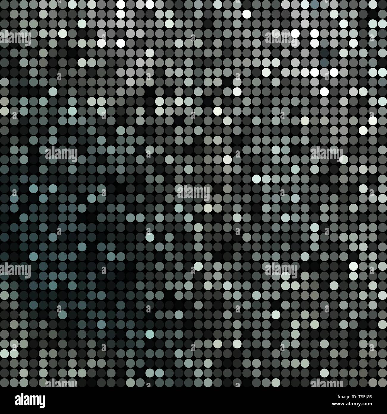 abstract vector colored round dots background - gray Stock Vector Image ...