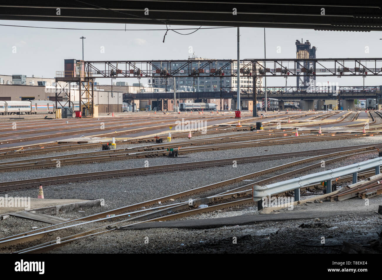 Illinois central railway tracks hi-res stock photography and images - Alamy